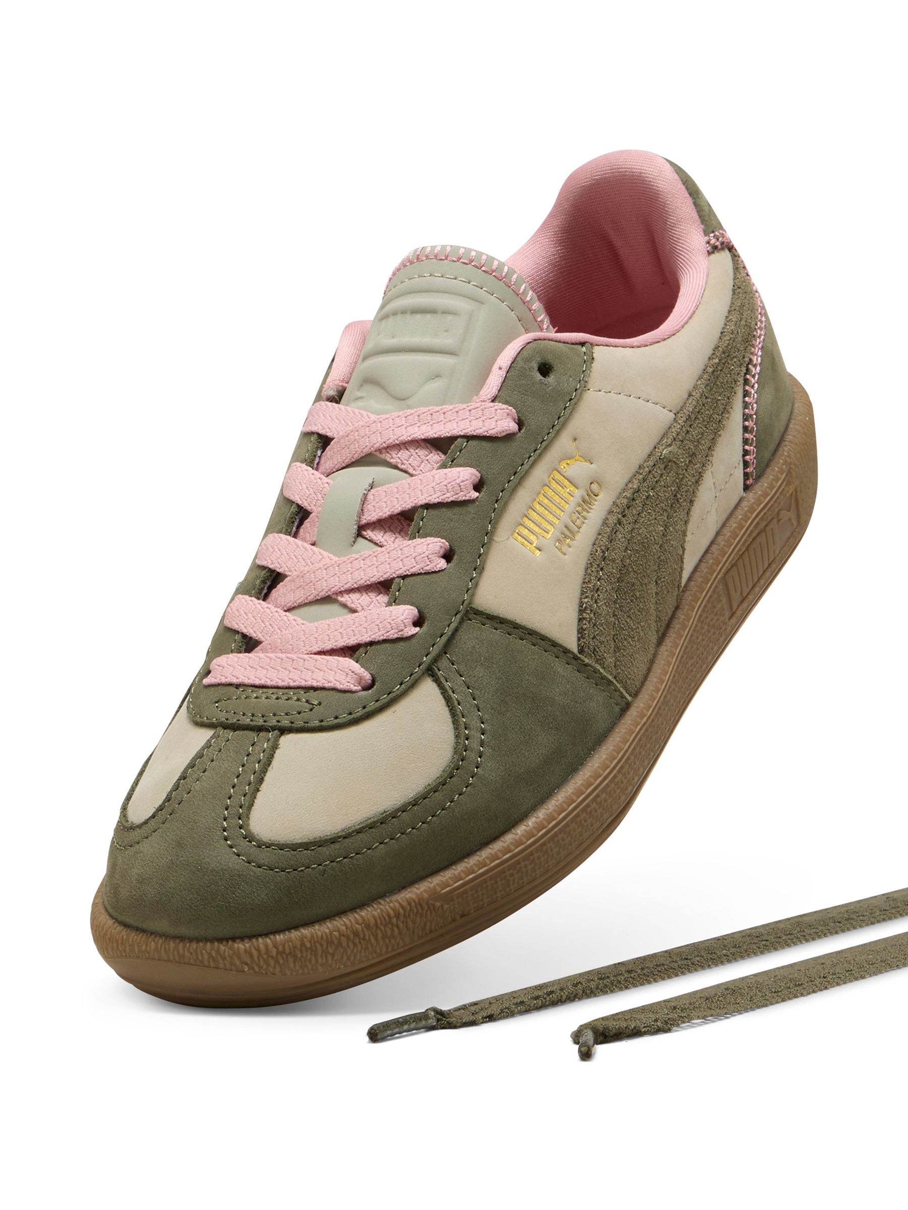 Buy Puma Cream Palermo Lux Wns Trainers from Next New Zealand