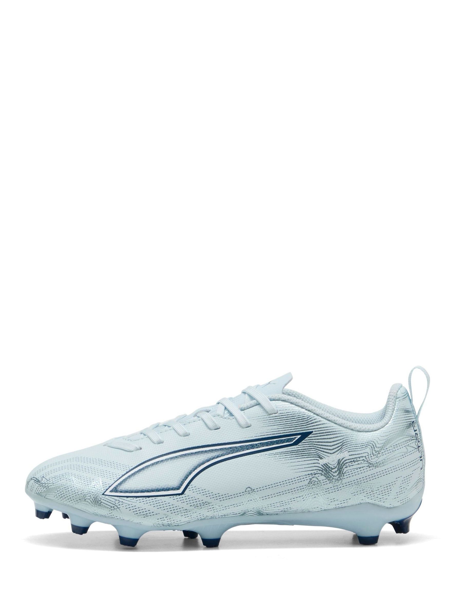 Buy Puma Light Blue Ultra 6 Play Firm Ground Football Boots from the ...