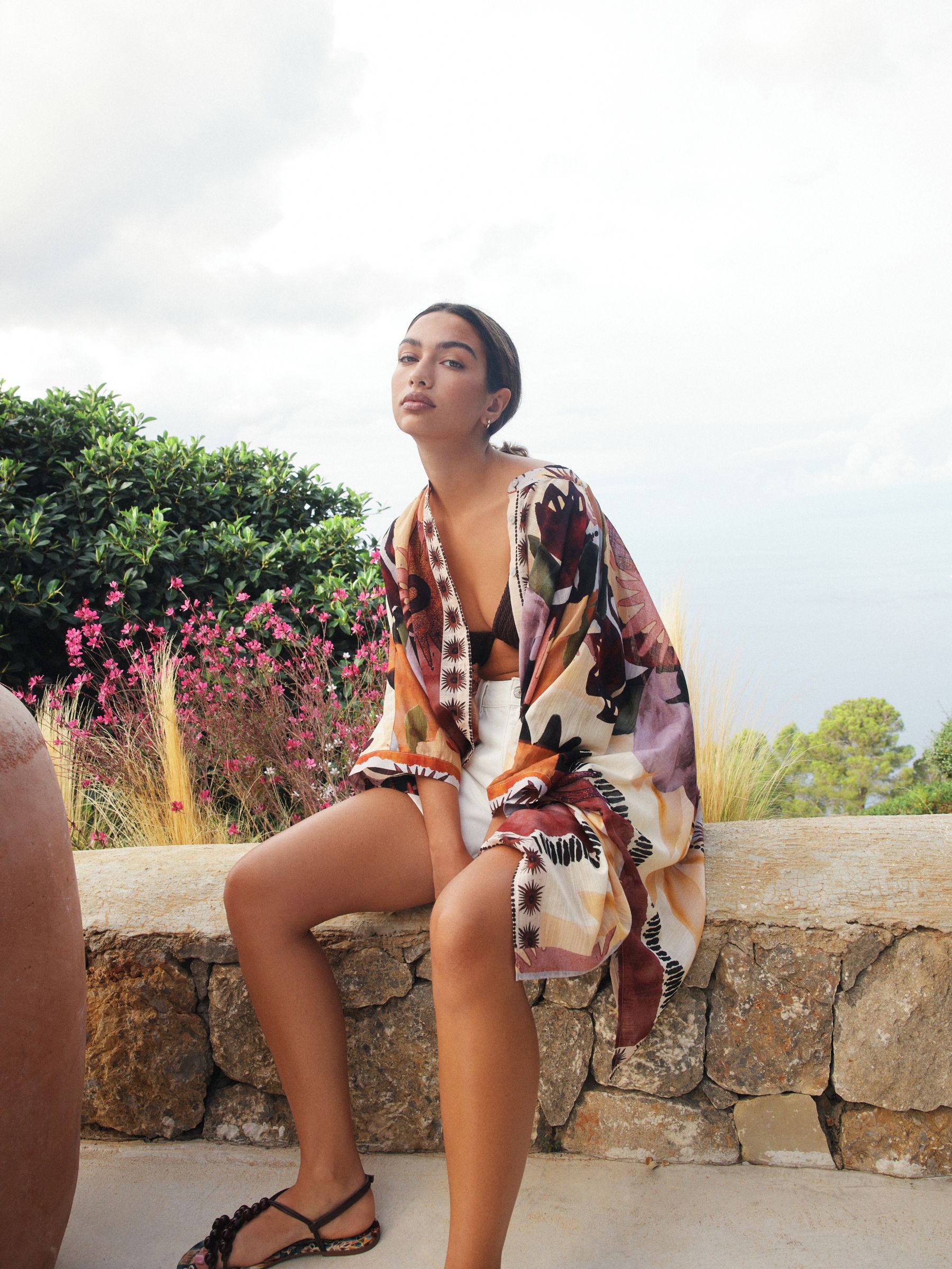 Buy Marrakesh Scenic Printed Overhead Shirt Cover-Up from Next Ireland