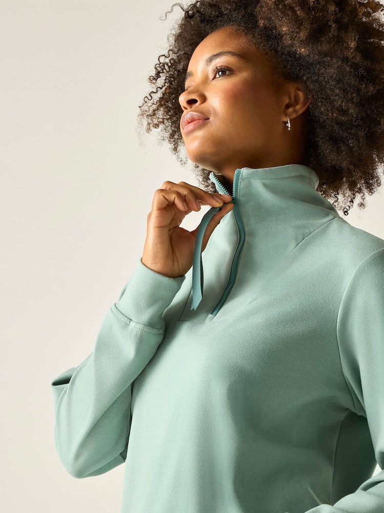 Buy Regatta Green Demmi Half Zip Fleece from the Next UK online shop
