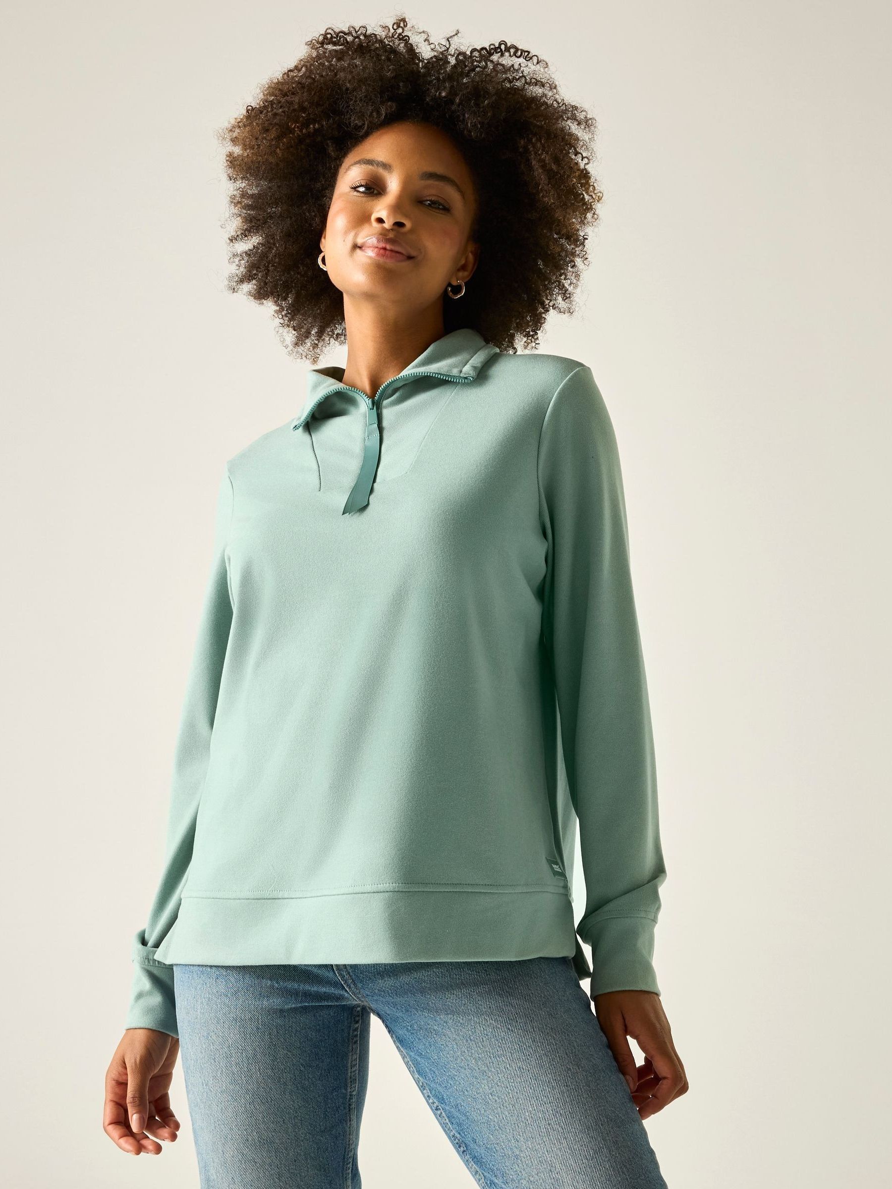 Buy Regatta Green Demmi Half Zip Fleece from the Next UK online shop