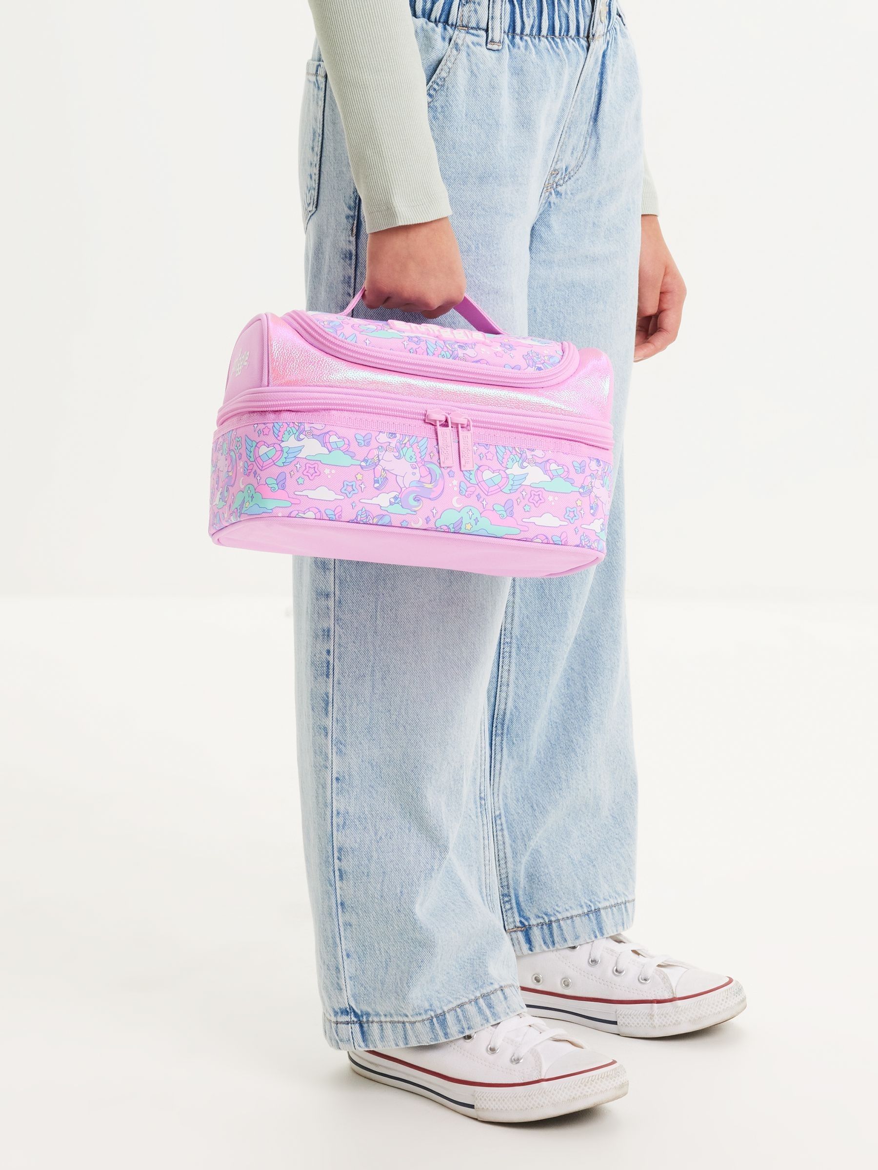 Buy Smiggle Pink Trailblazer Double Decker Large Lunchbox from the Next ...