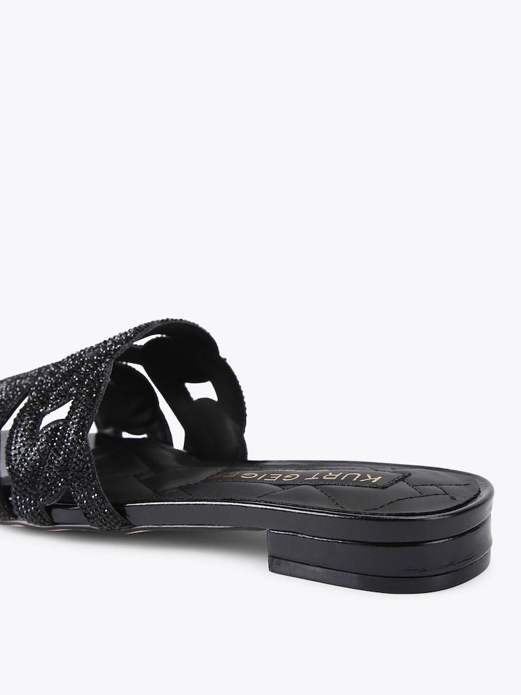 flat crystal sandals uk