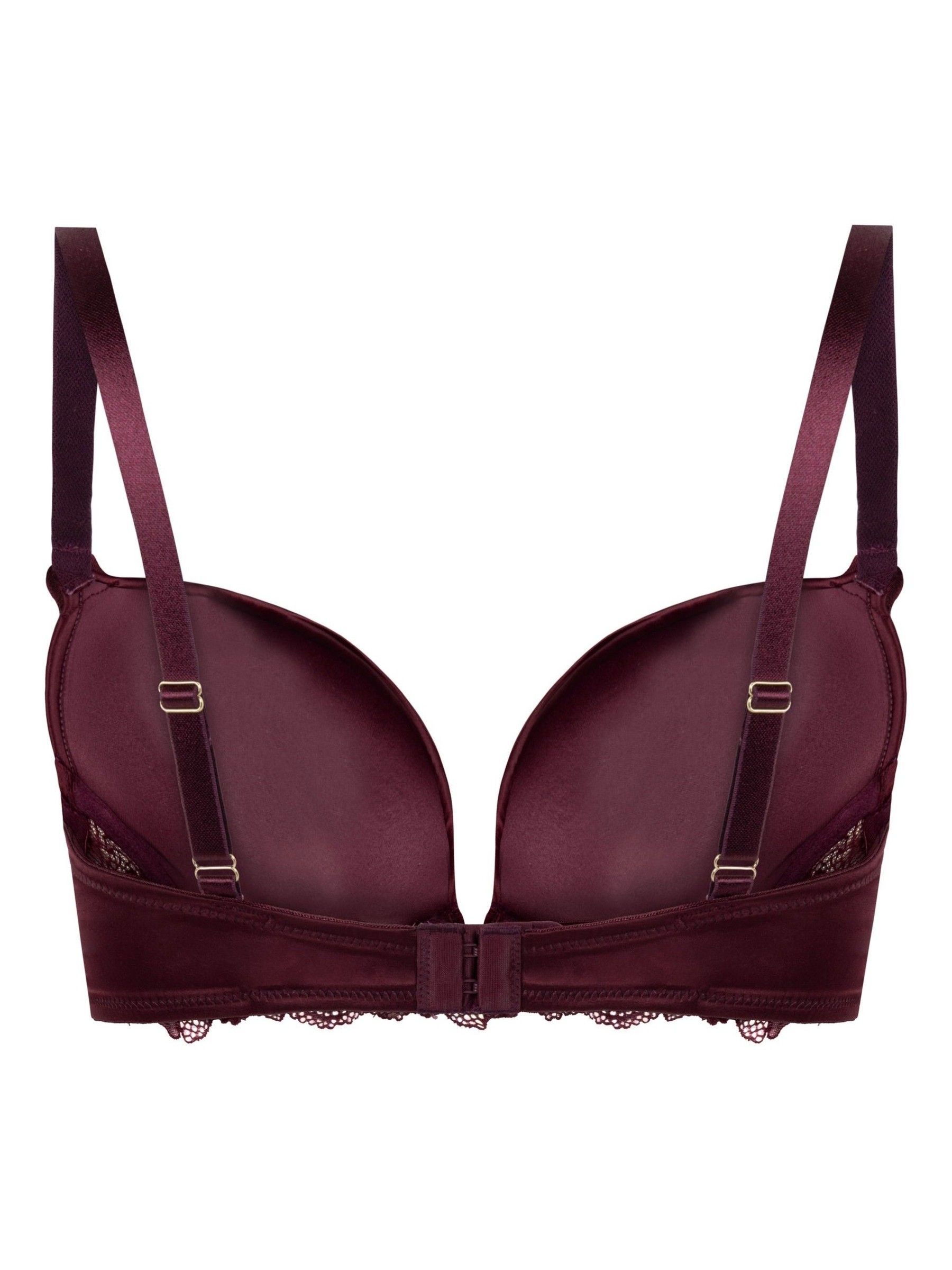 Buy Hunkemöller Red Avela Padded Underwired Longline Bra from Next ...