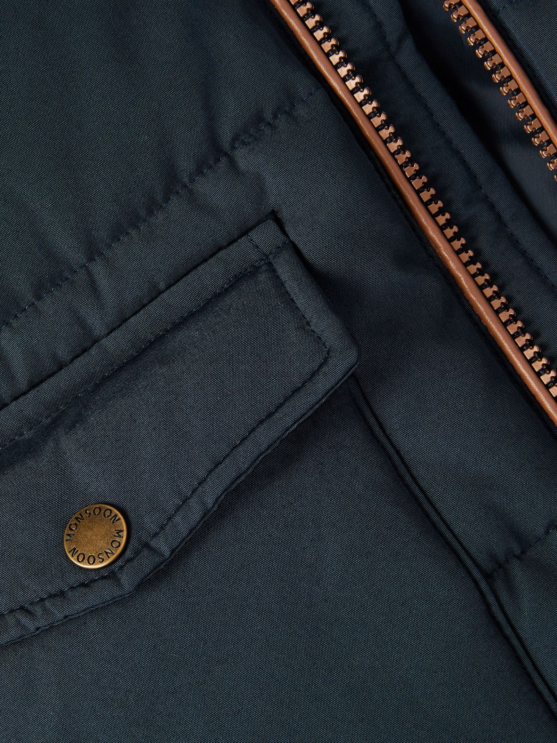 Buy Monsoon Blue Mid Length Puffer Coat from Next Netherlands