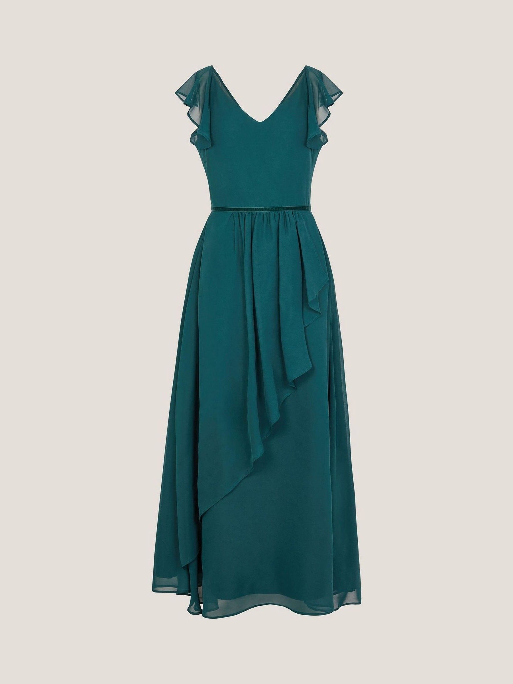 Buy Monsoon Blue Indi Tie Back Prom Dress from the Next UK online shop