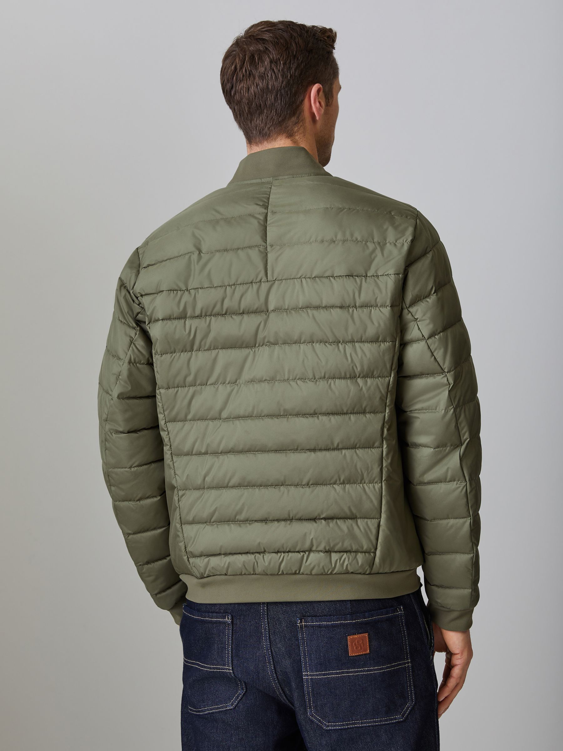 Buy BOSS Green Padded Logo Regular-Fit Jacket from Next Israel