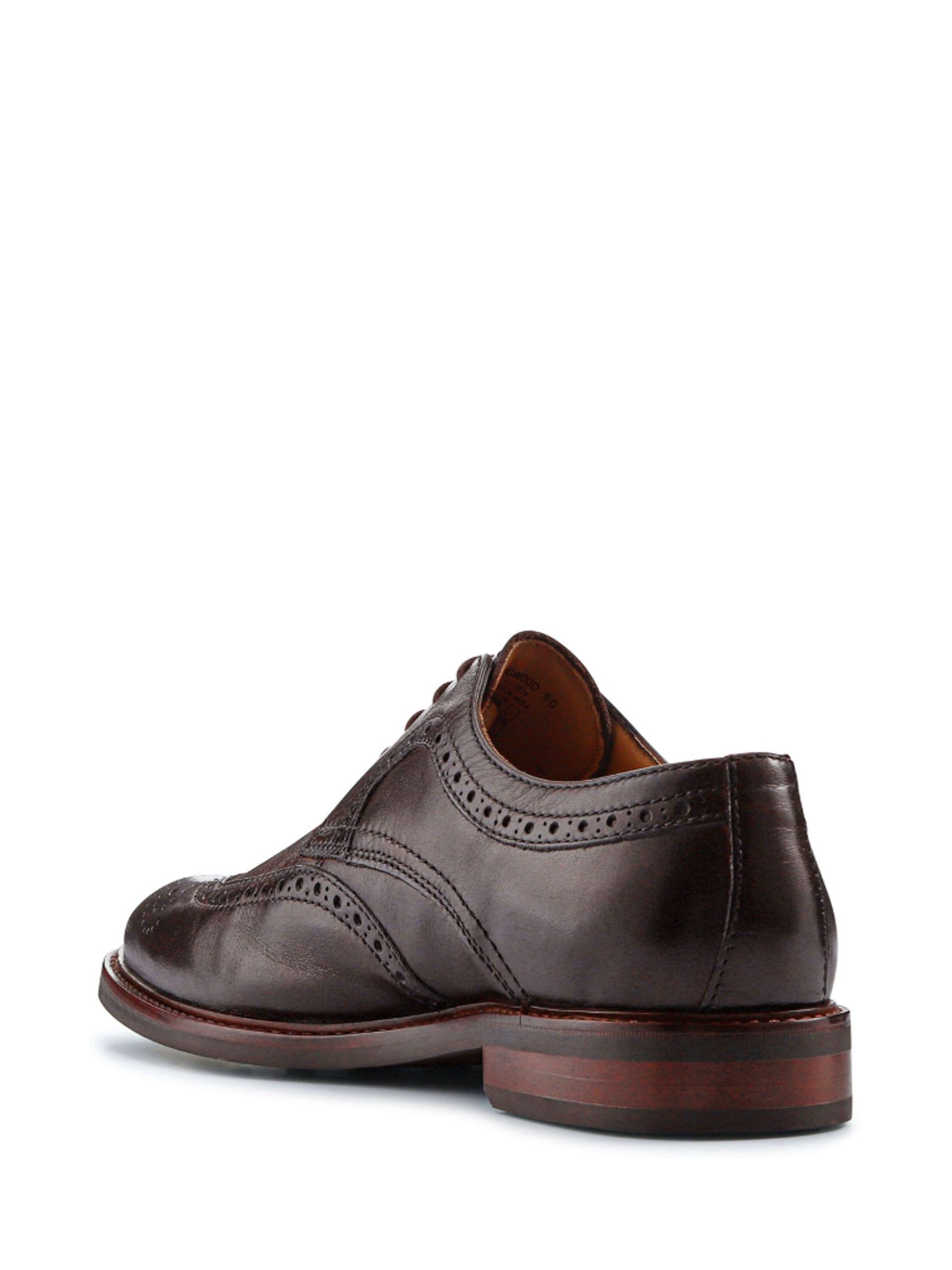 Buy Jones Bootmaker Dark Brown Longwood Derby Brogues from the Next UK ...