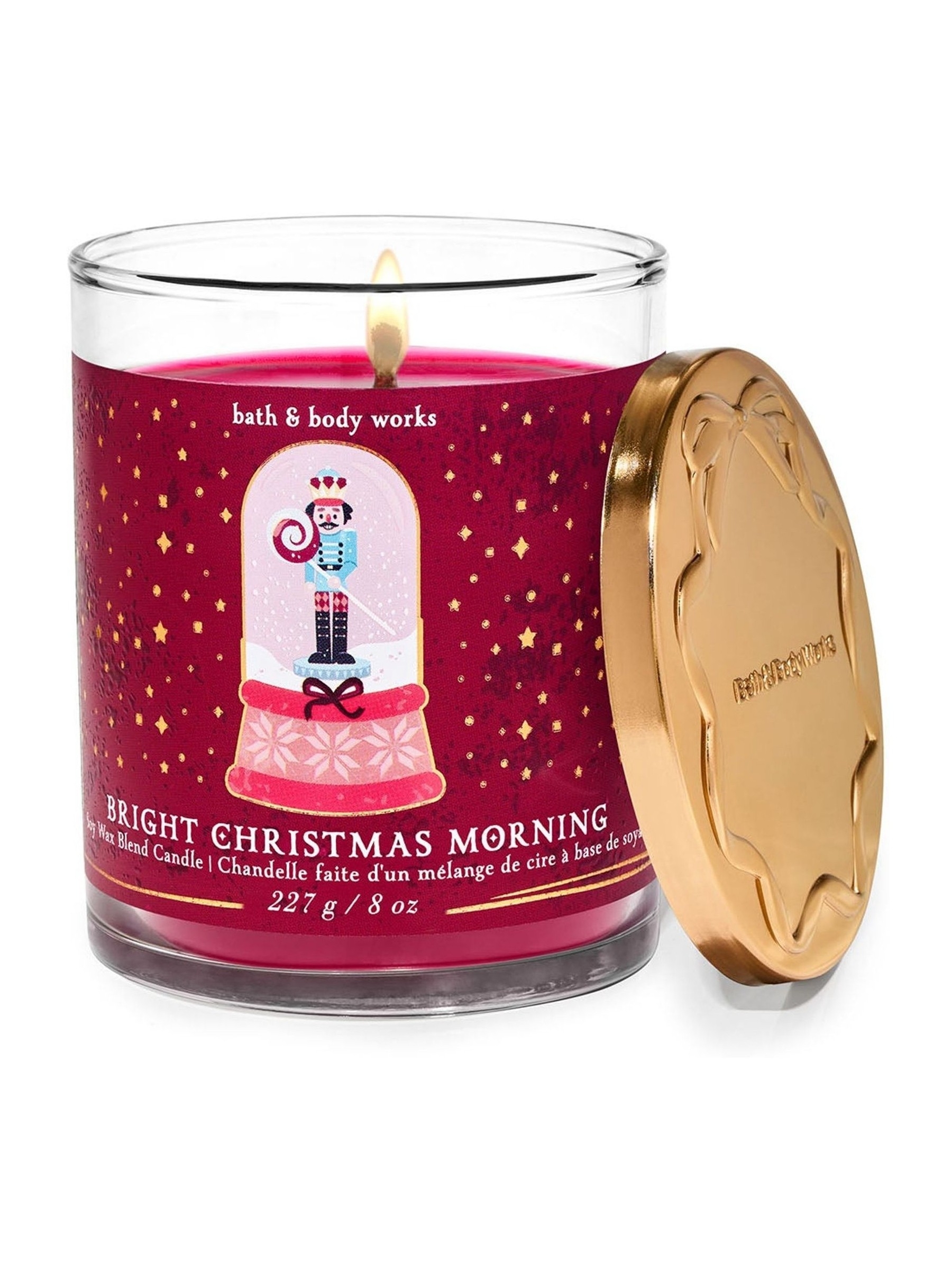 Buy Bath & Body Works Bright Christmas Morning Single Wick Candle 227g ...