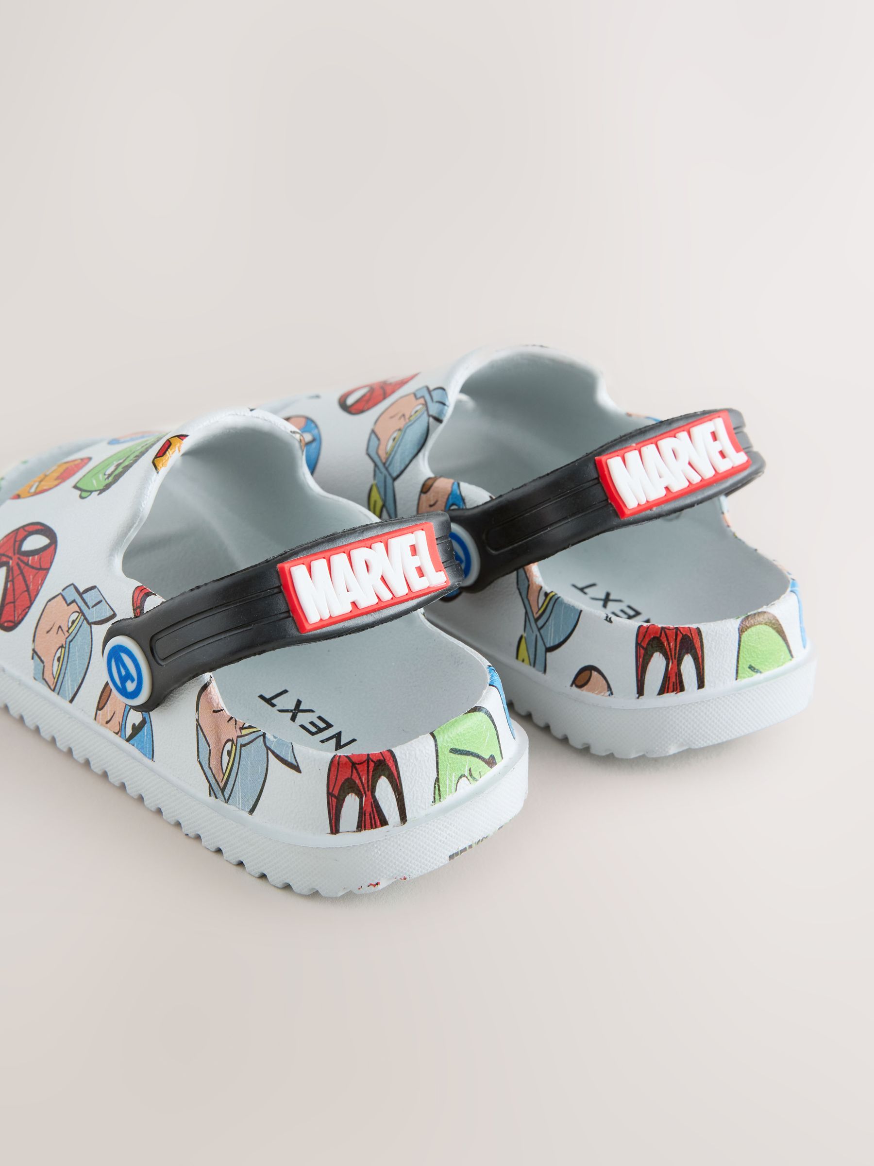 Buy Neutral Marvel Slider Clogs from the Next UK online shop