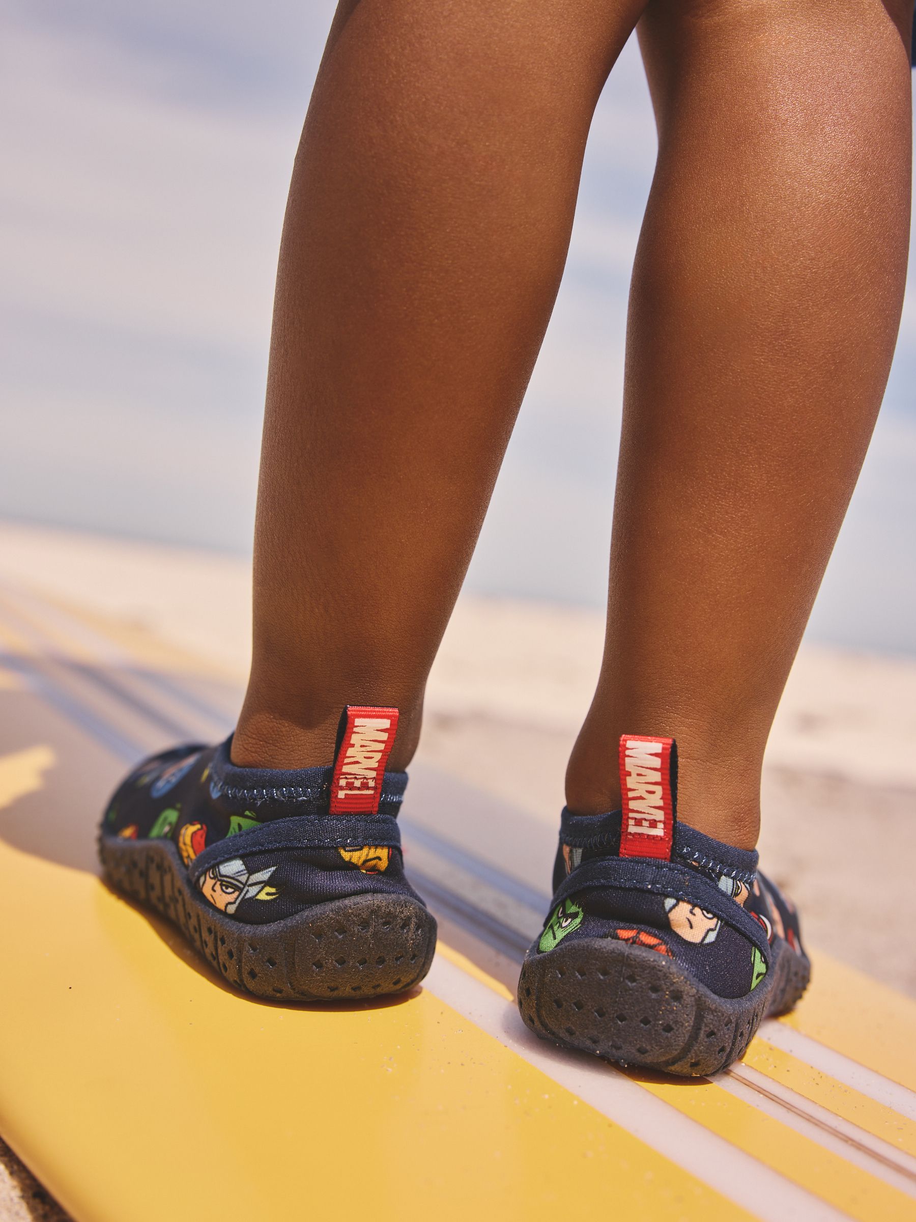 Buy Navy Marvel Swim Socks from the Next UK online shop