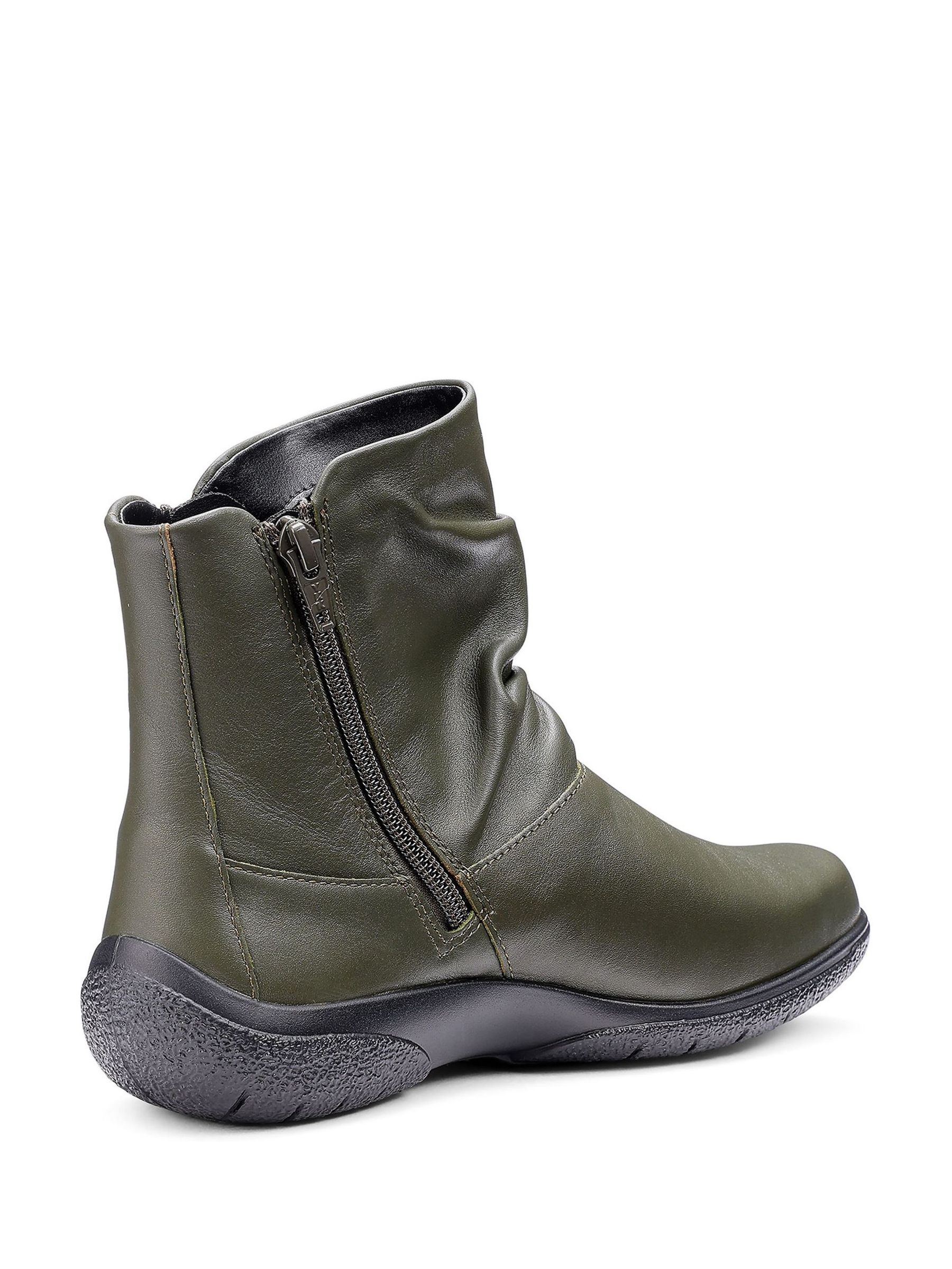 Buy Hotter Green Regular Fit Whisper Zip Boots from the Next UK online shop