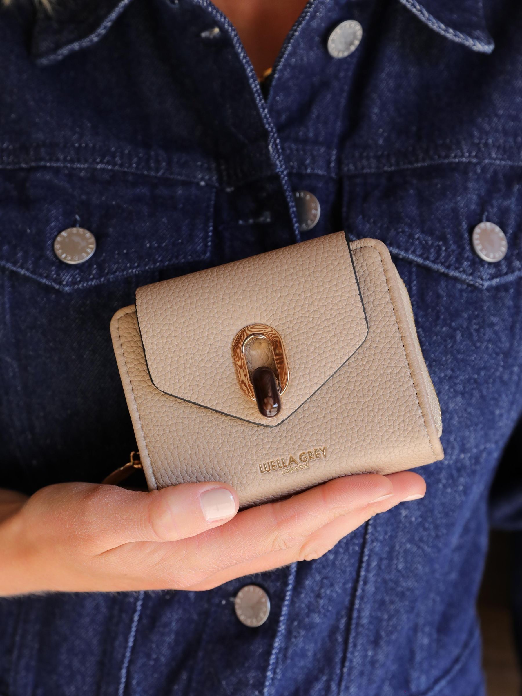 Buy Luella Grey Taupe Selina Purse from the Next UK online shop