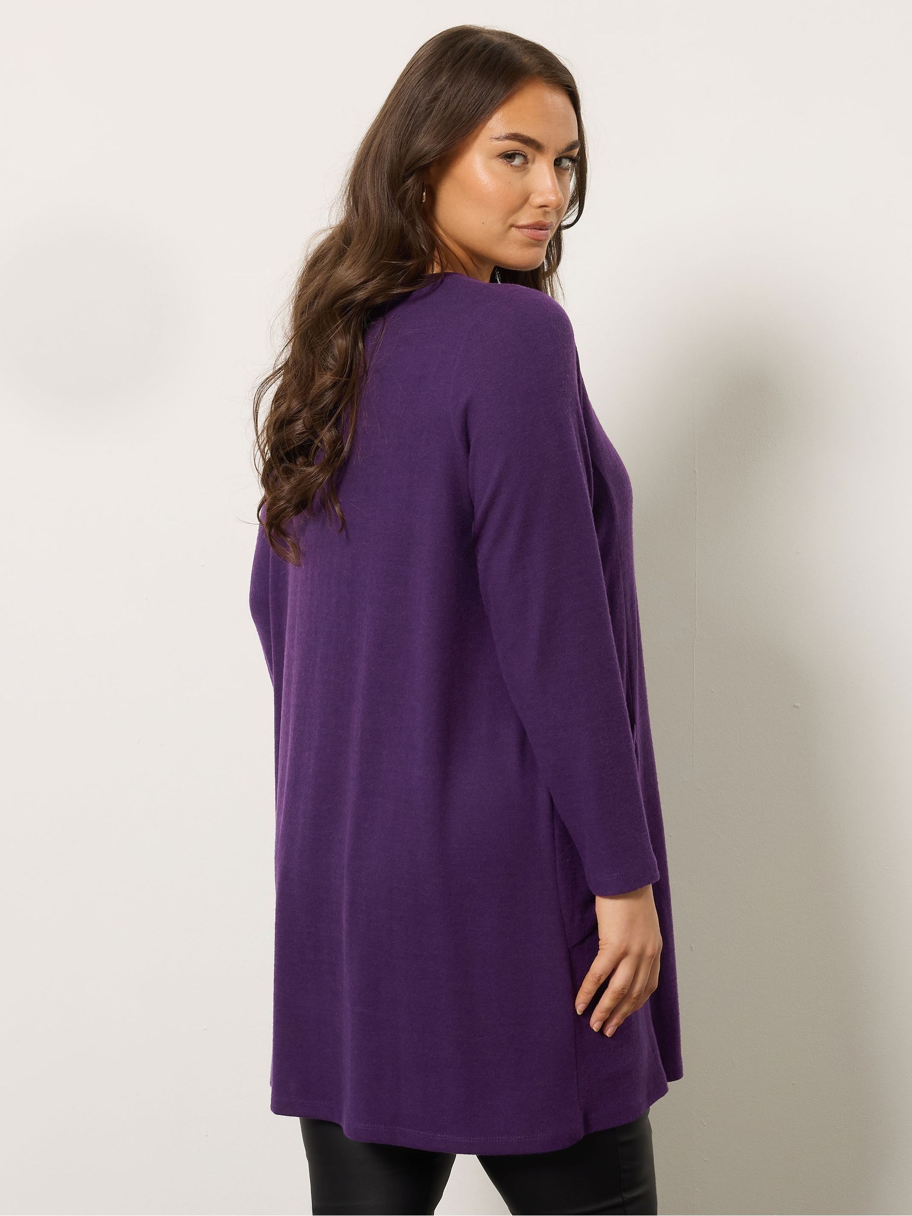 Buy Evans Purple Drape Pocket Tunic from the Next UK online shop