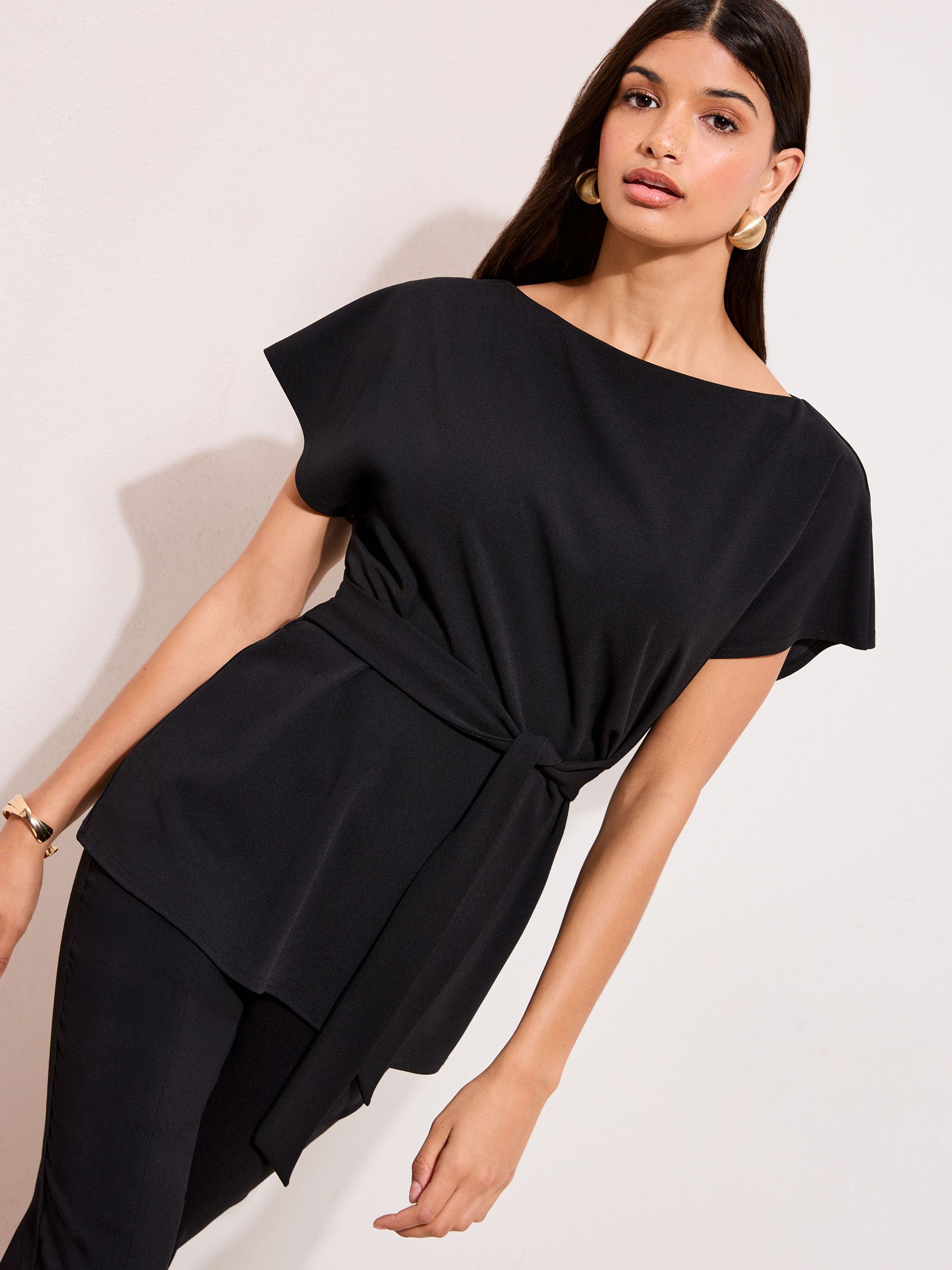 Buy Friends Like These Black Belted Top from the Next UK online shop