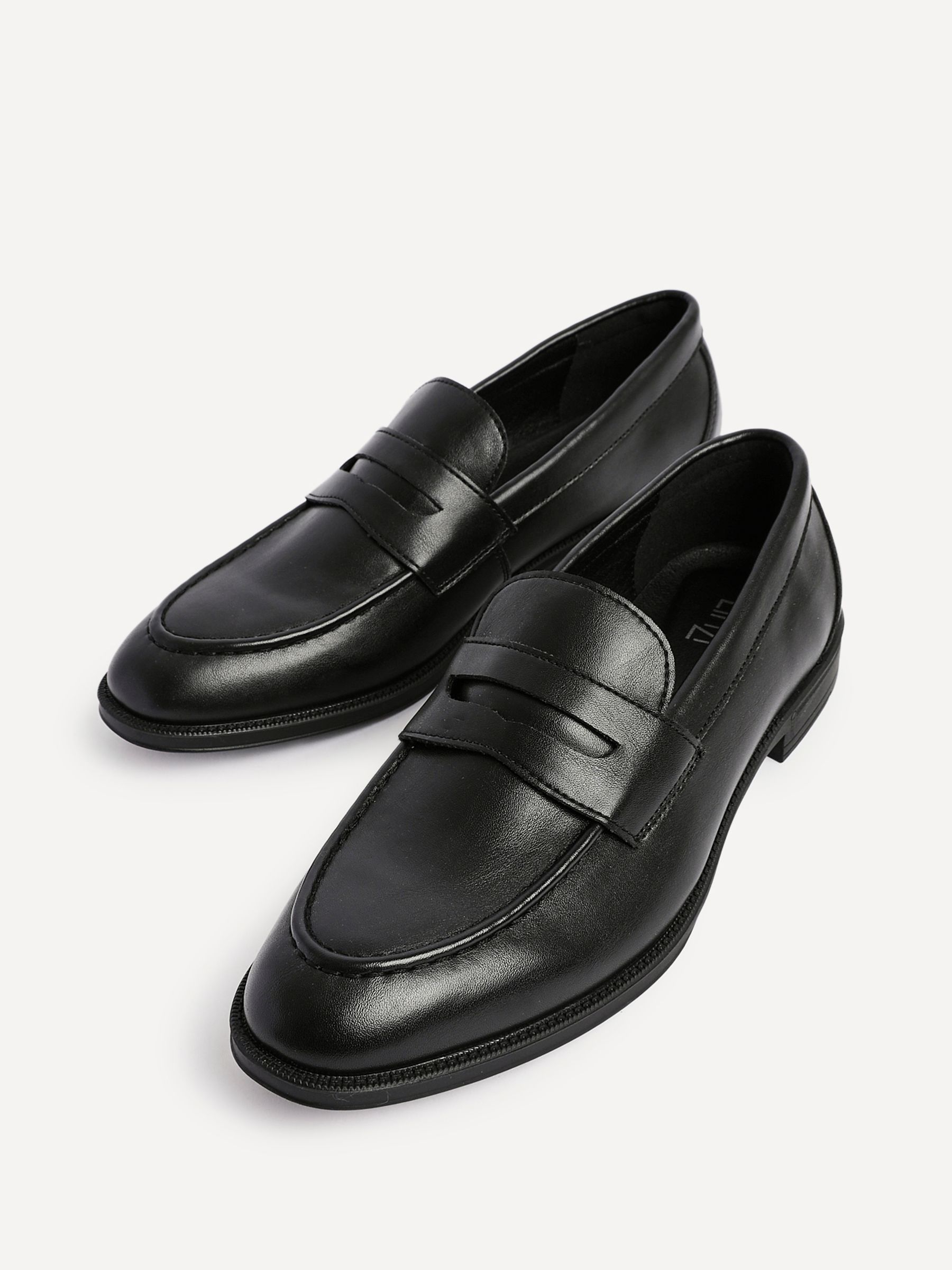 Buy Linzi Black Aurelio Penny Loafers from Next Egypt