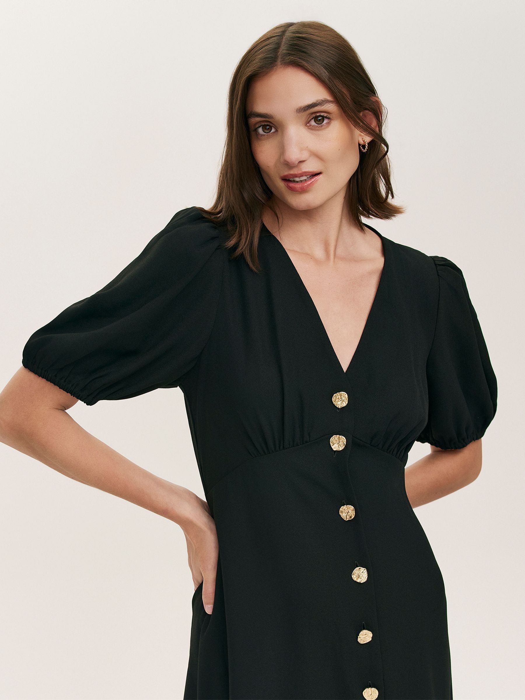 Buy Finery Black Sarah Dress from Next Australia