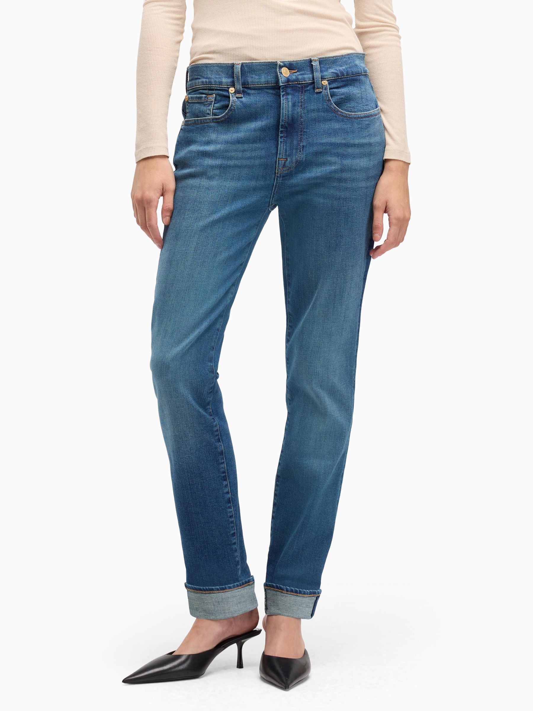 Buy 7 For All Mankind Retro Fade Relaxed Skinny Retro Fade Jeans from ...