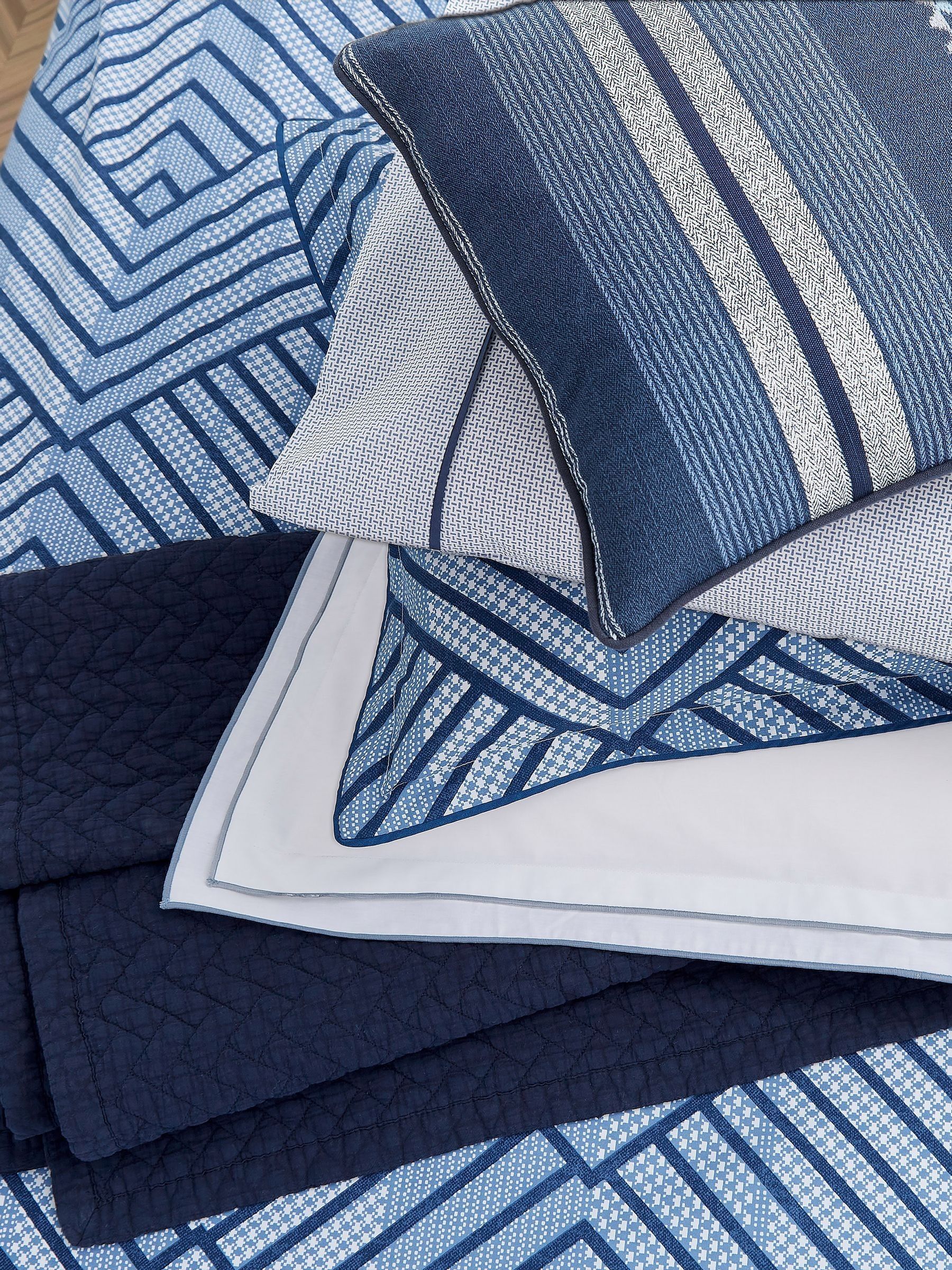 Buy Bedeck of Belfast Indigo Kayah Quilted Throw from the Next UK ...