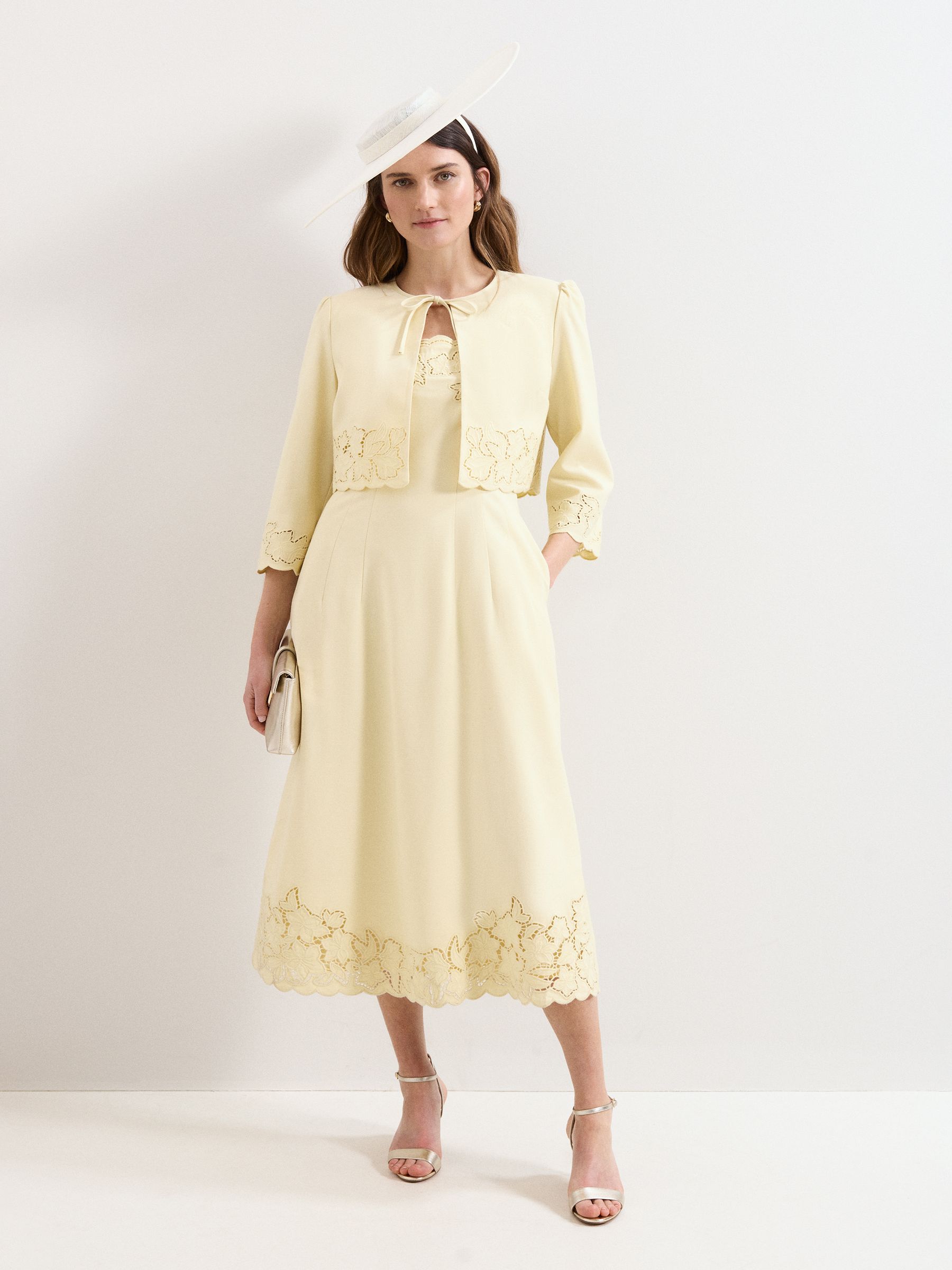Buy Phase Eight Yellow Wilda Yellow Dress from the Next UK online shop