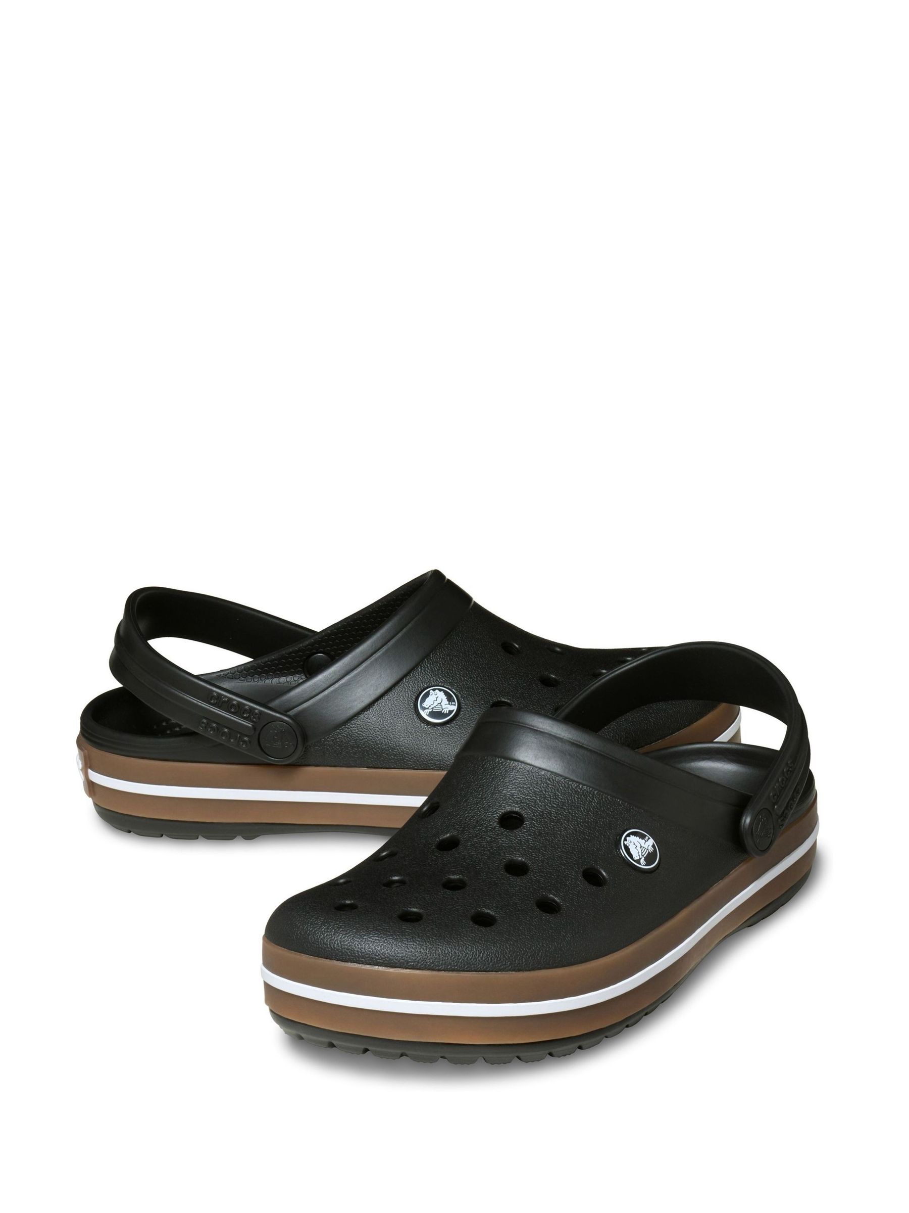 Buy Crocs Black Crocband Gum Clogs from the Next UK online shop