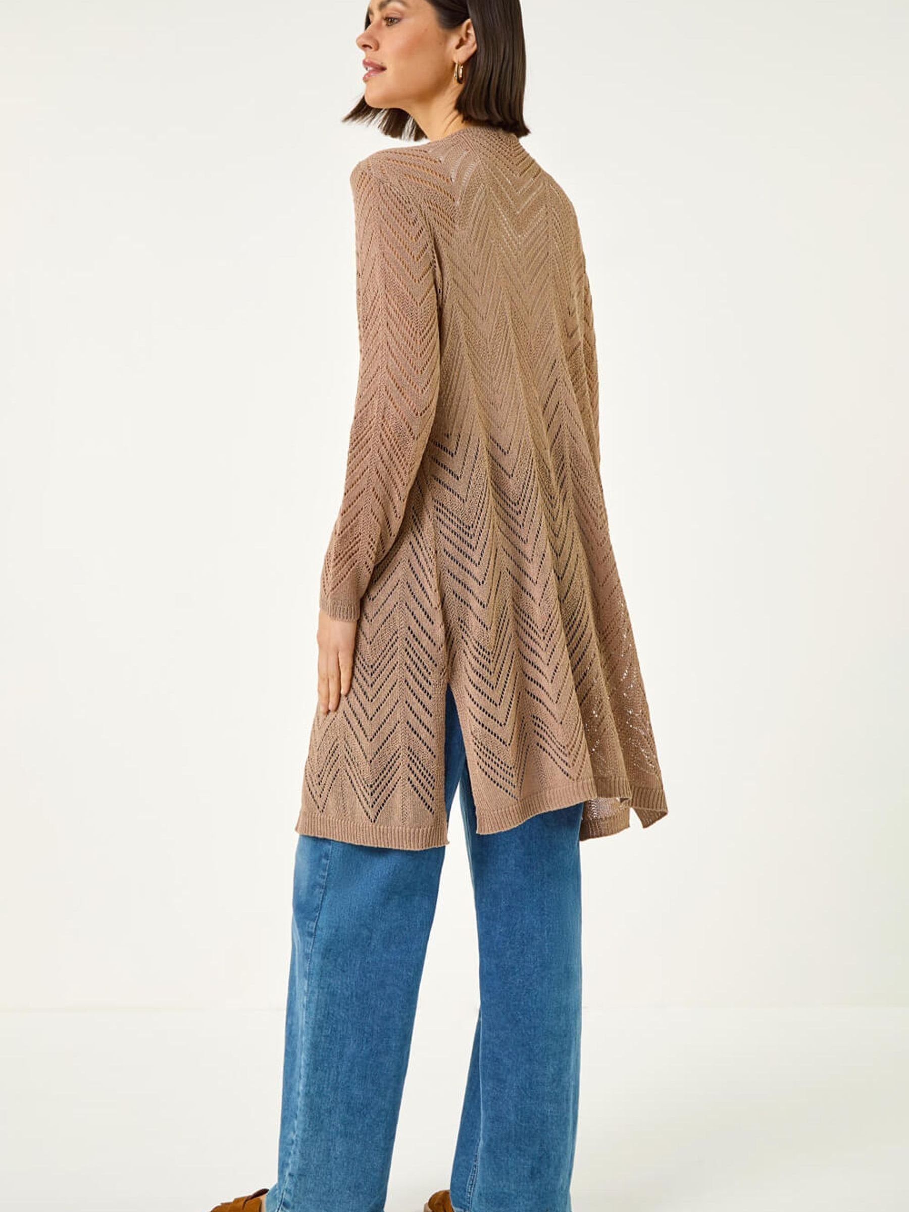 Buy Roman Brown Knitted Longline Cardigan from the Next UK online shop