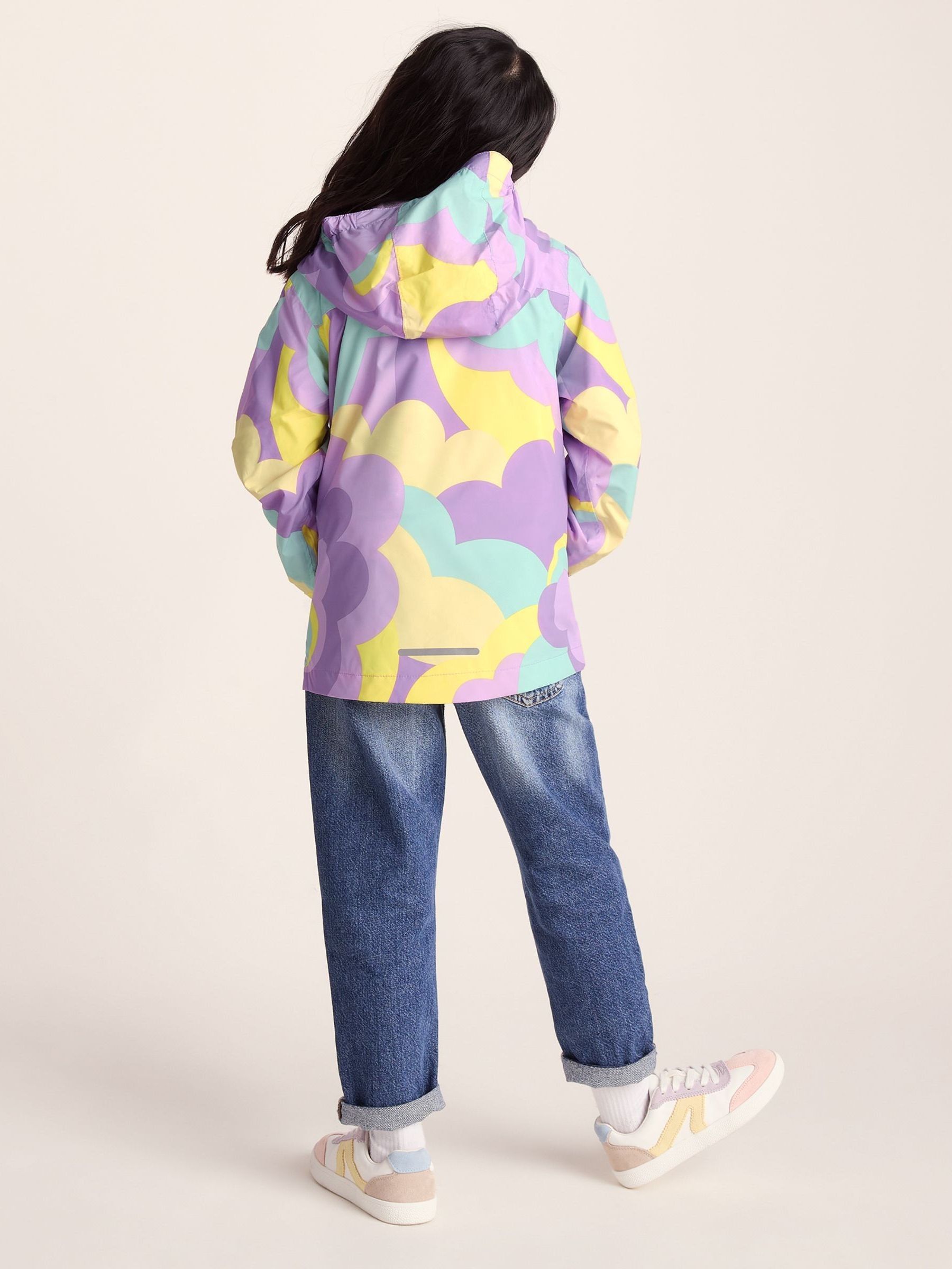 Buy Tog 24 Lilac Purple Cloud Print Mauve Waterproof Jacket from the ...