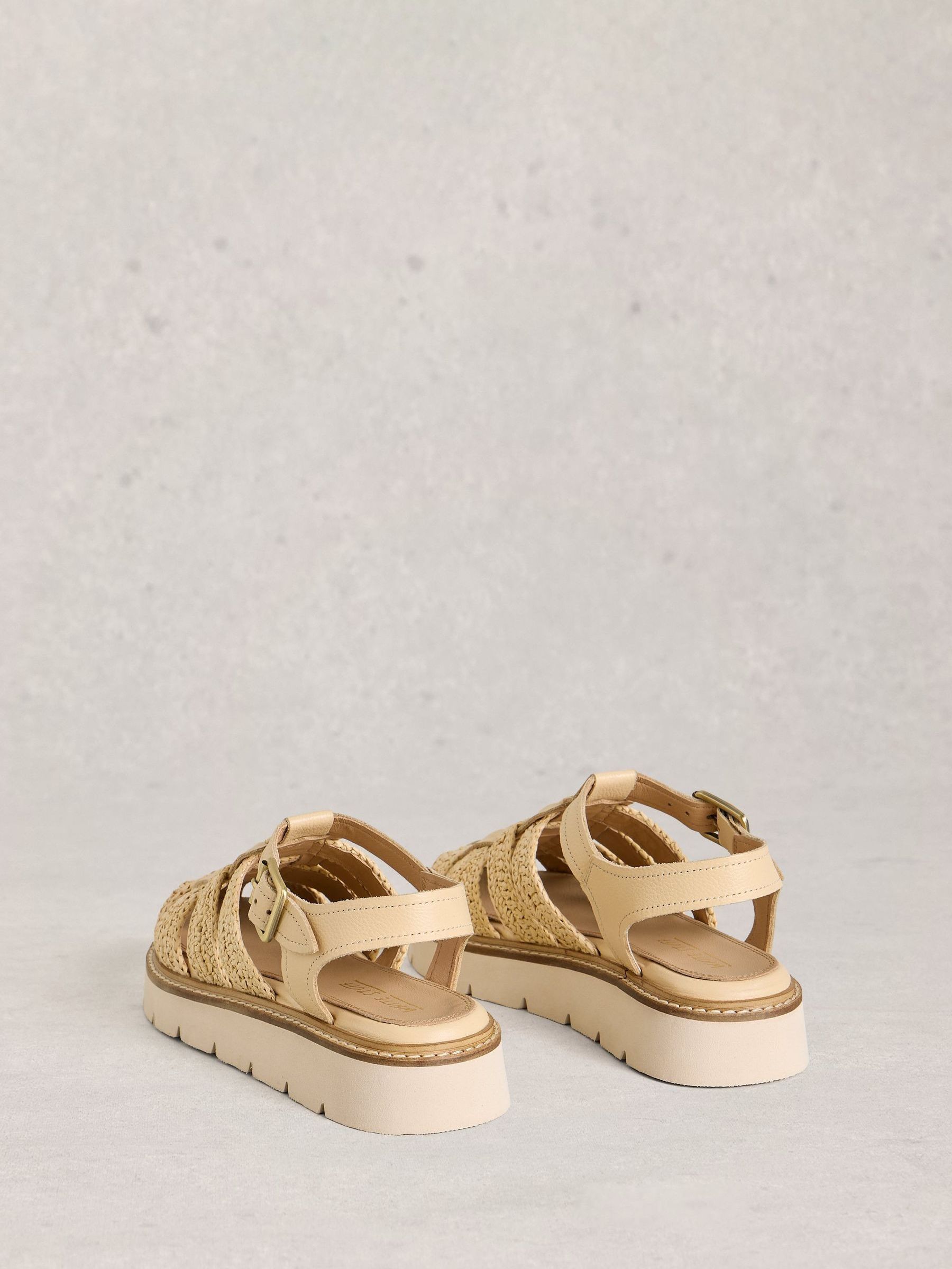 Buy White Stuff Natural Chunky Fisherman Sandals from the Next UK ...