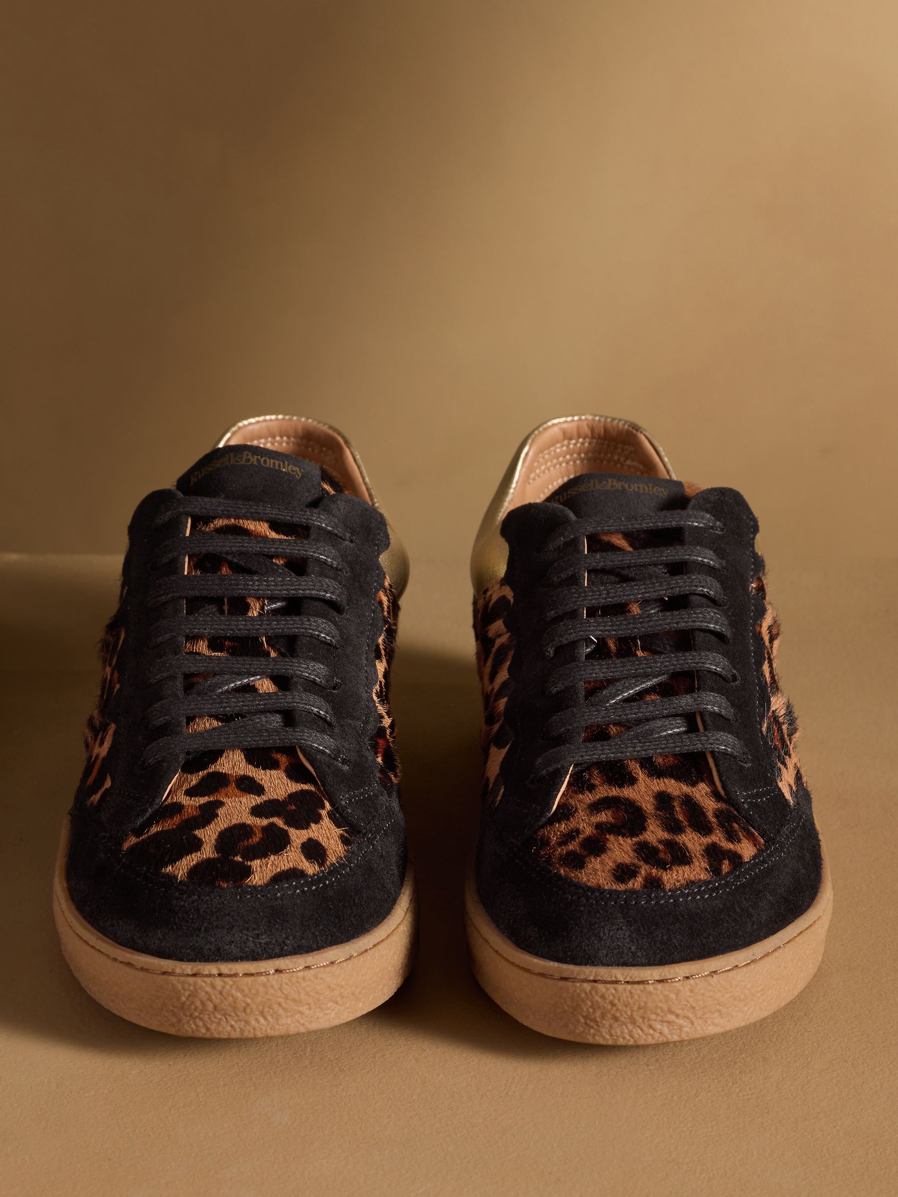 Buy Russell & Bromley Animal Roller Lace Up Trainers from the Next UK ...