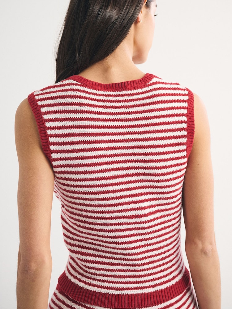 Buy Abercrombie & Fitch Red Crochet Shell Jumper from the Next UK ...
