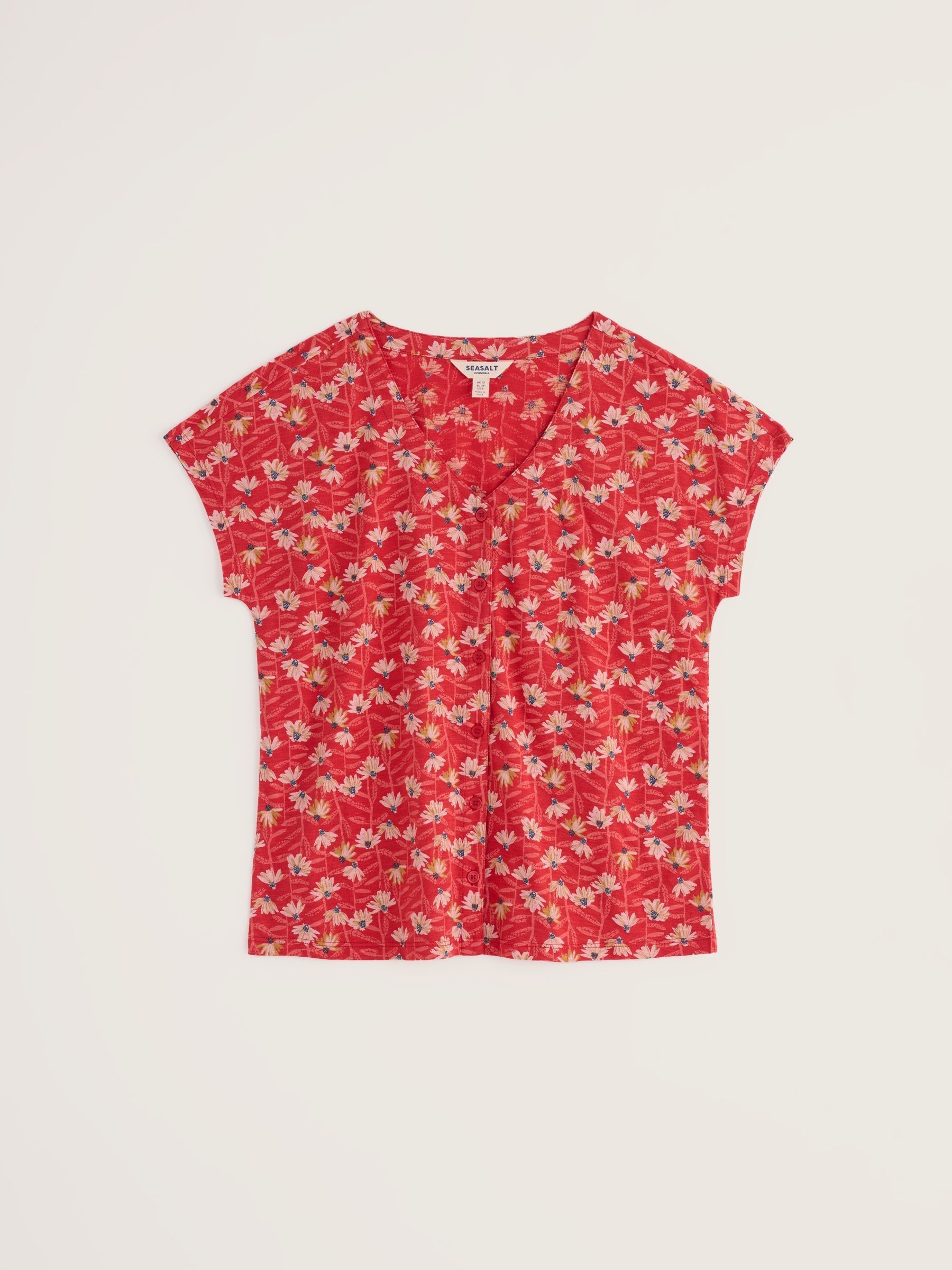 Buy Seasalt Cornwall Red Studio Glass Top from the Next UK online shop