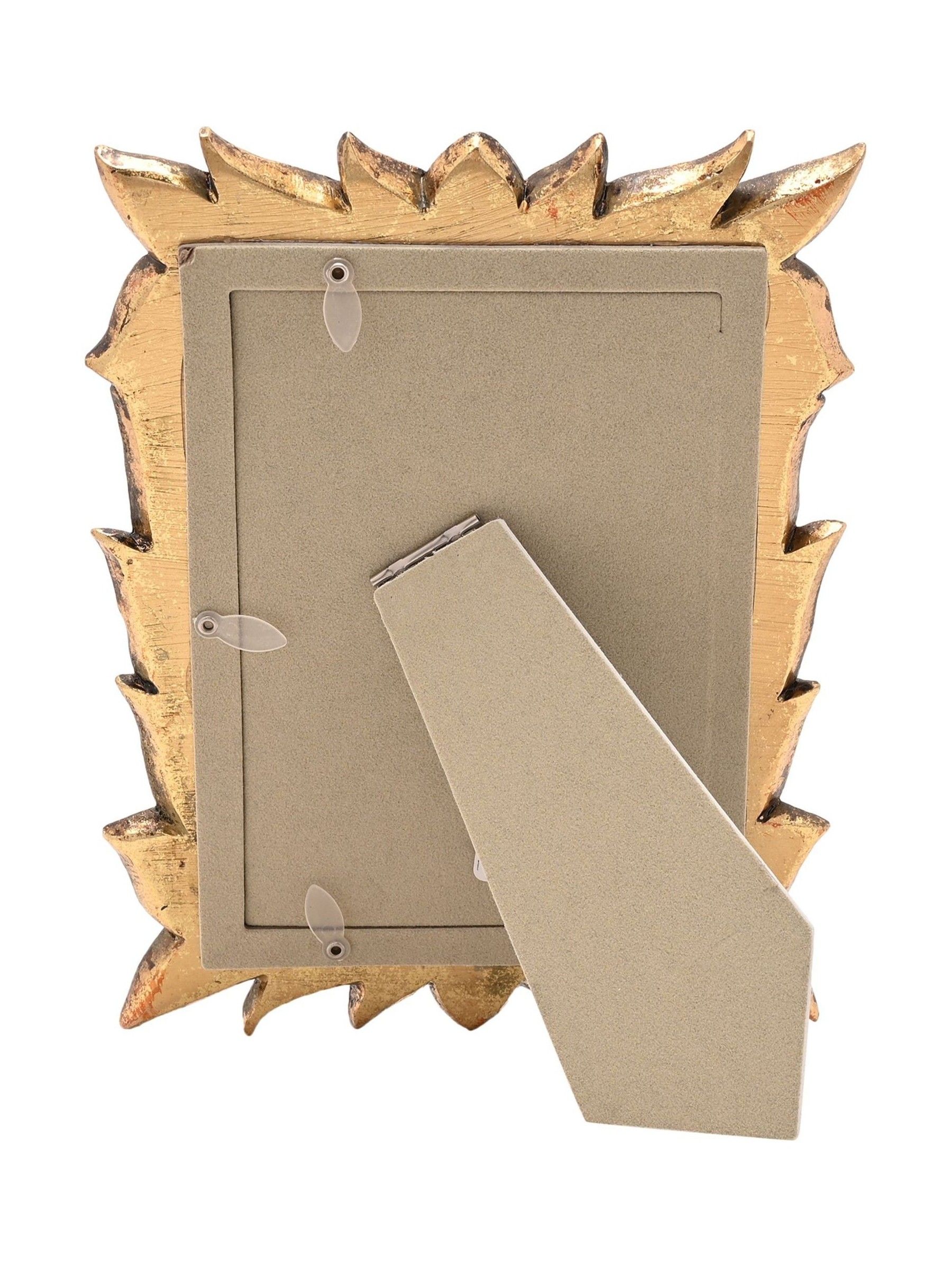 Buy Widdop Golden Orange Leaf Design Resin Photo Frame from the Next UK ...