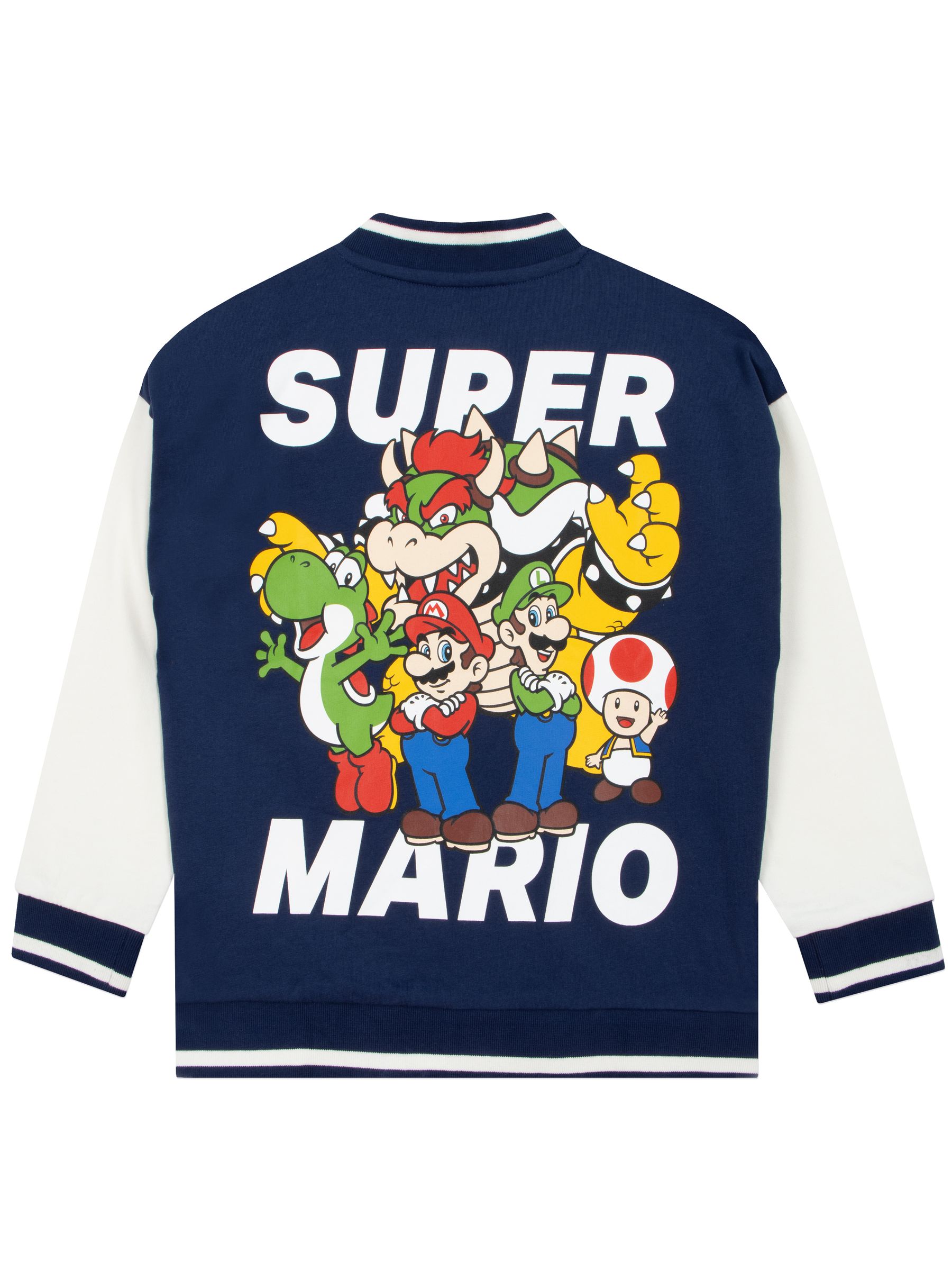 Buy Character Blue Super Mario Bomber Jacket from Next Italy