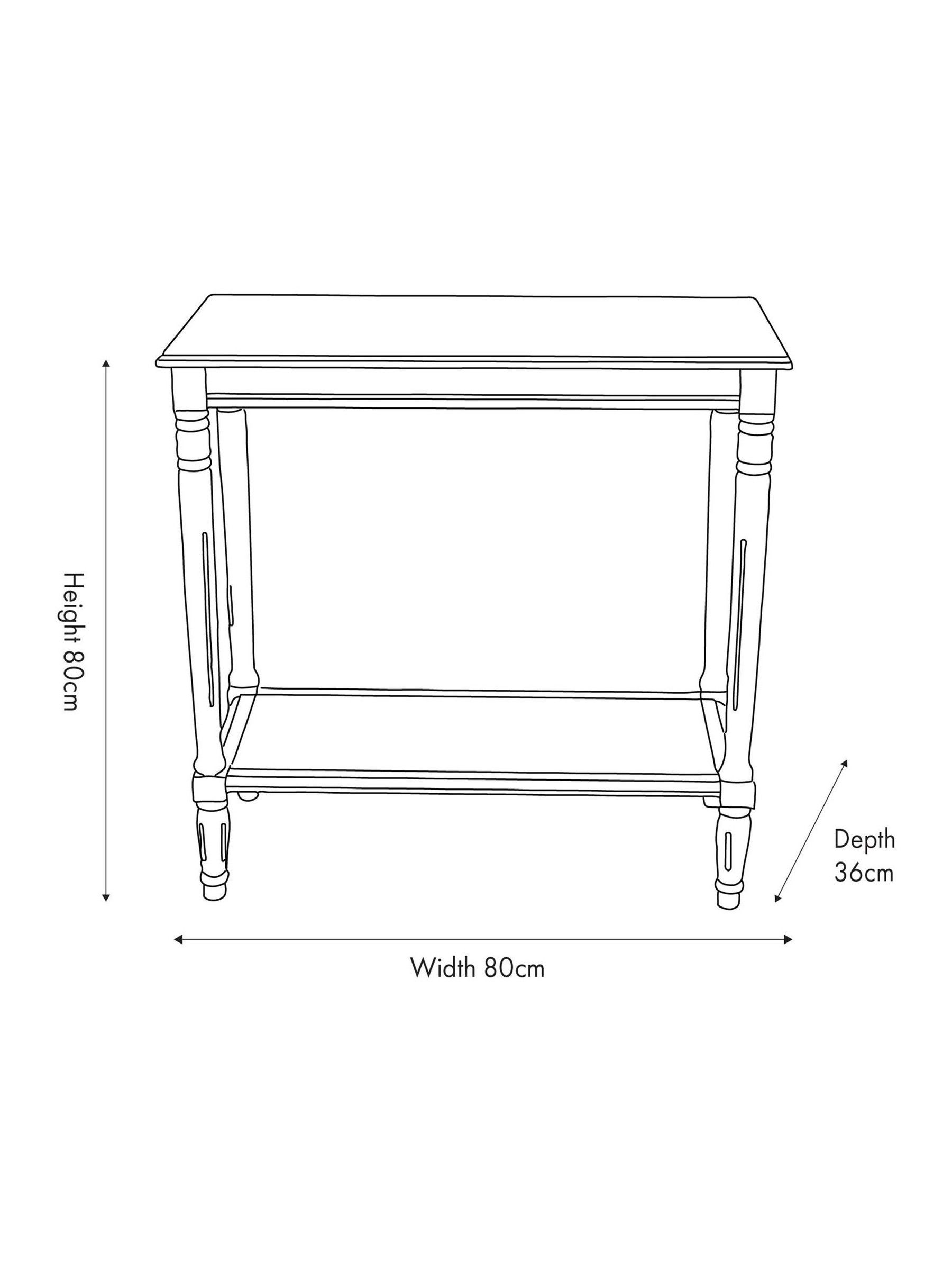 Buy Pacific Olive Heritage Pine Wood Console Table from the Next UK ...