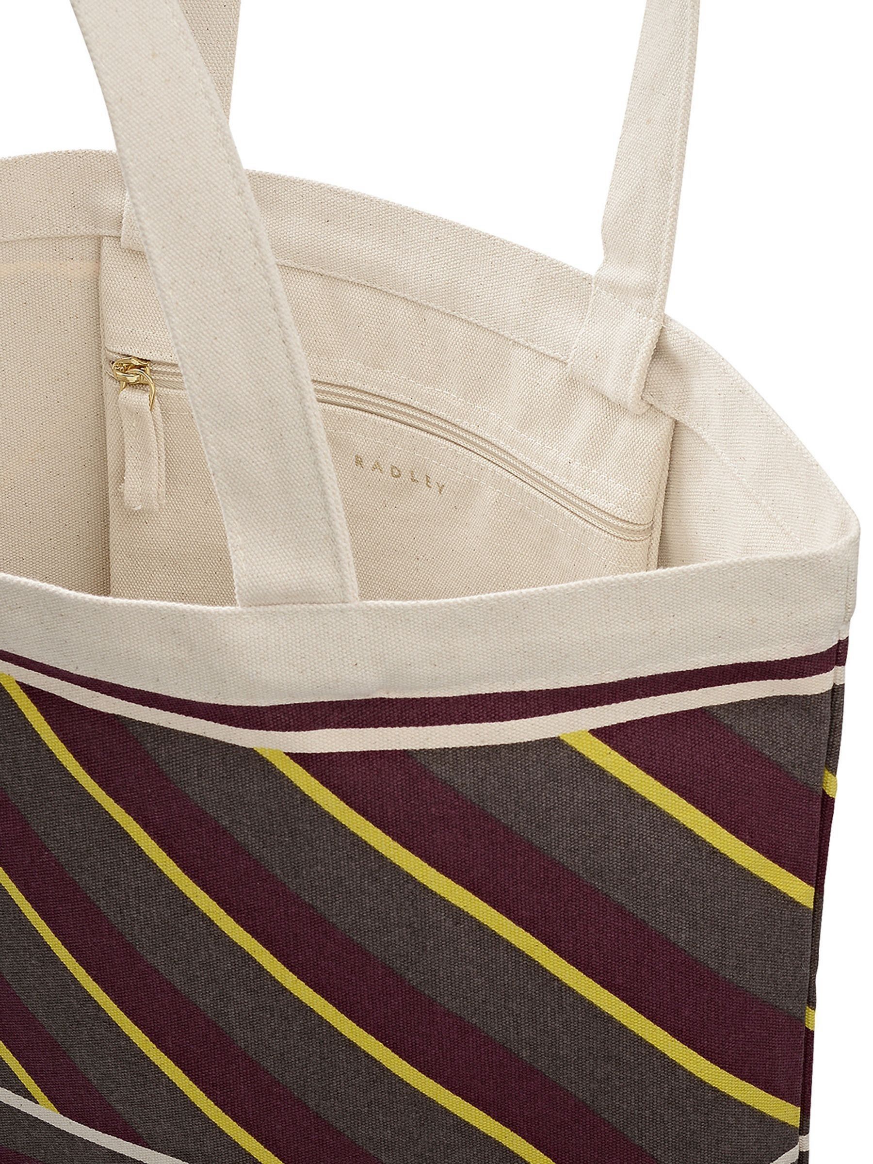 Buy Radley Grey Diagonal Stripe Extra Large Tote Bag from Next Netherlands