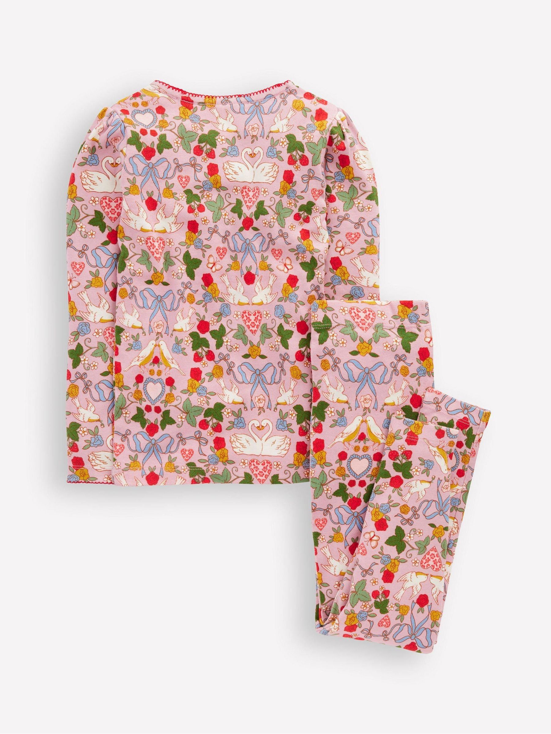 Buy Boden Pink Snug Long John Pyjamas from the Next UK online shop