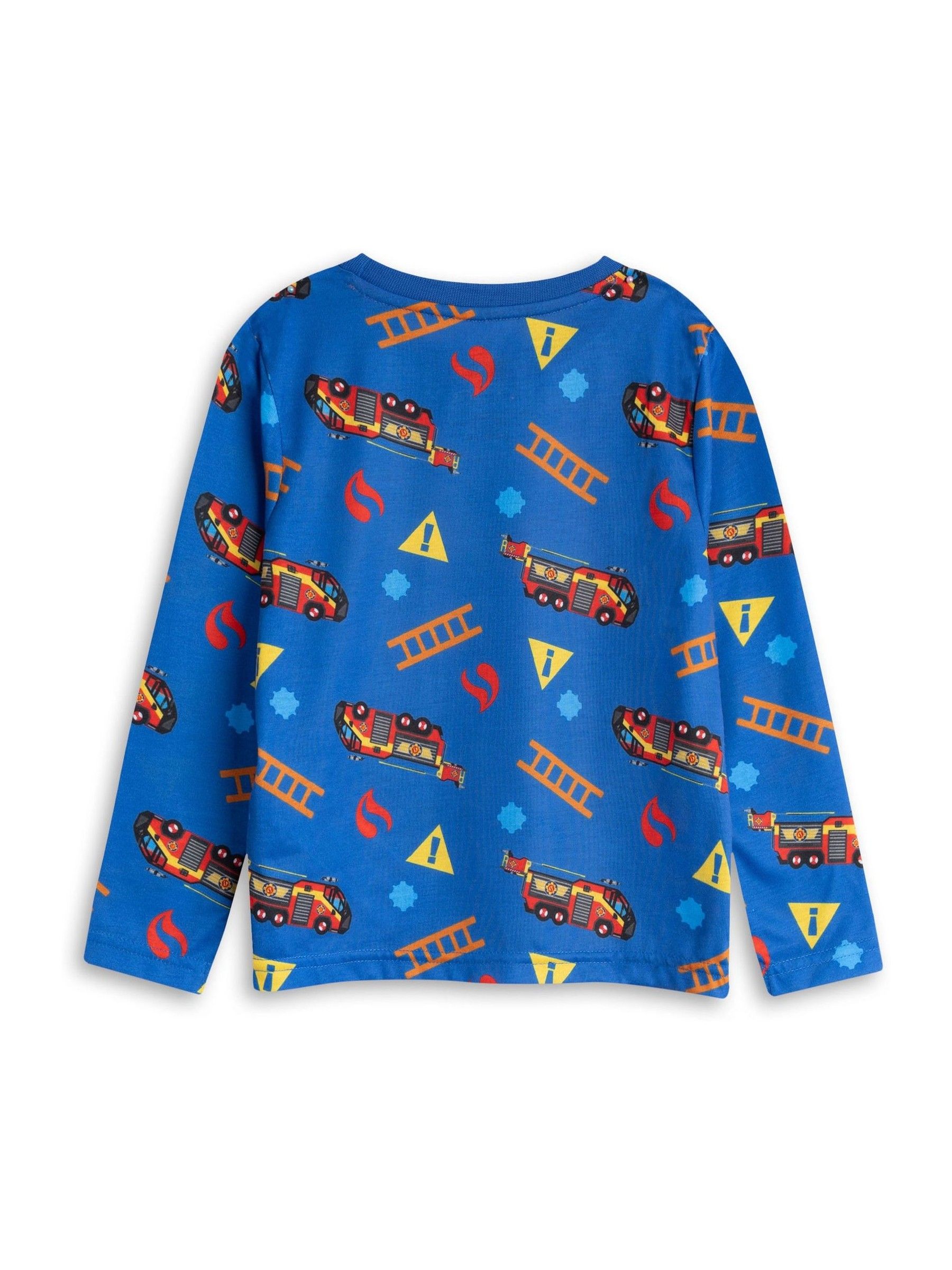 Buy Vanilla Underground Blue Fireman Sam Character Long Sleeve Long Leg ...