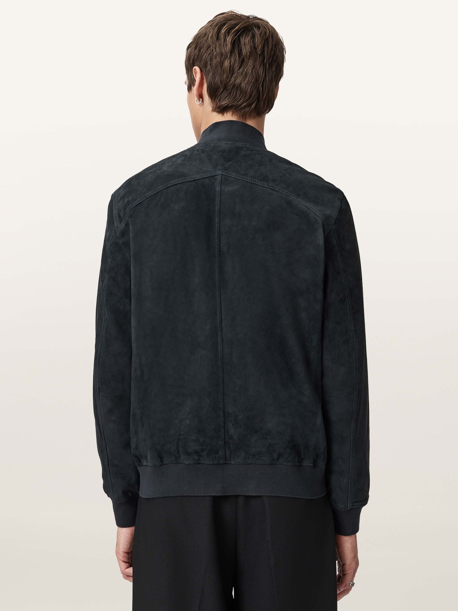 Buy AllSaints Blue Stafford Bomber Jacket from Next Belgium