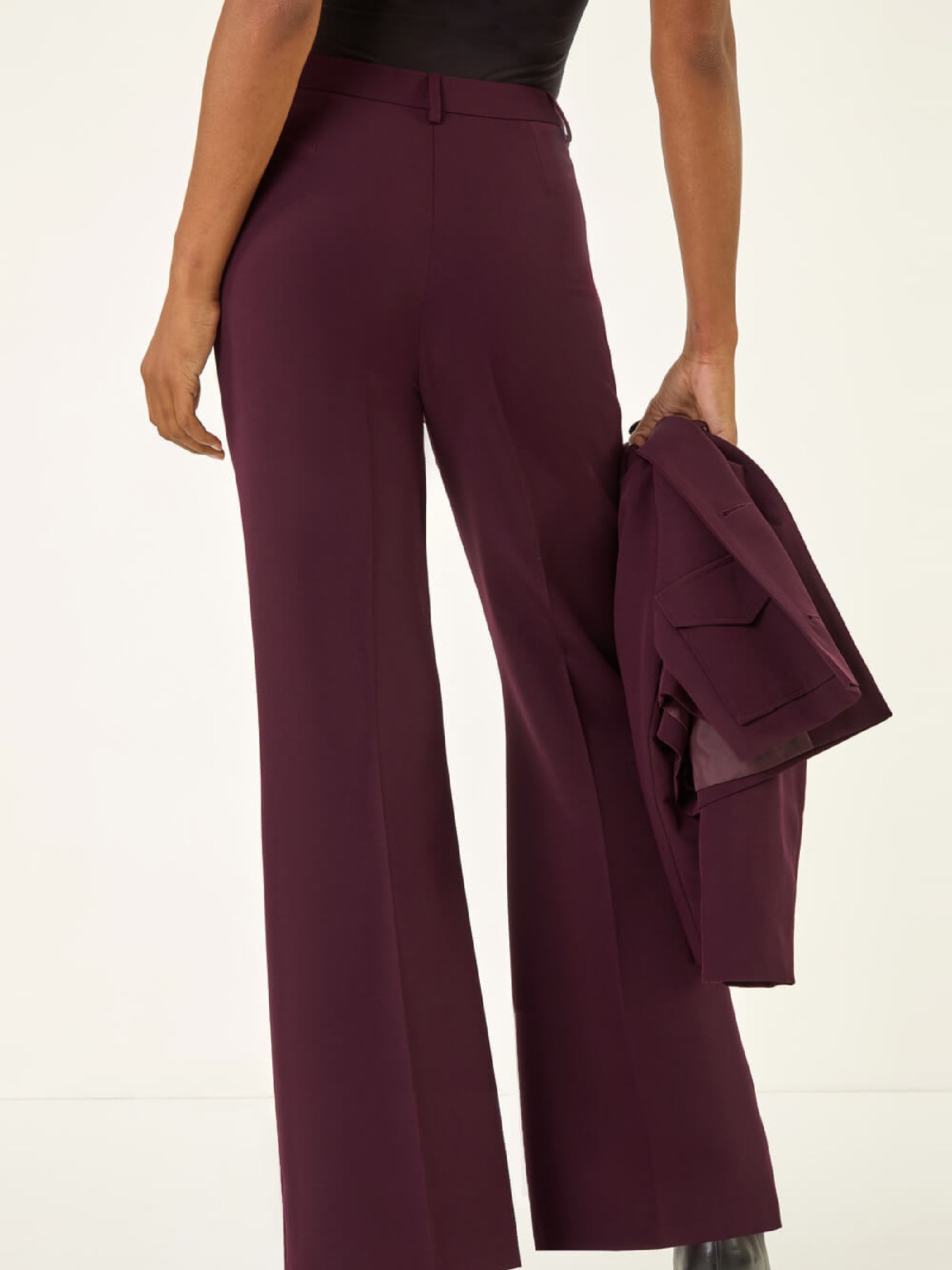 Buy Roman Red Jet Pocket Bootleg Trousers from the Next UK online shop