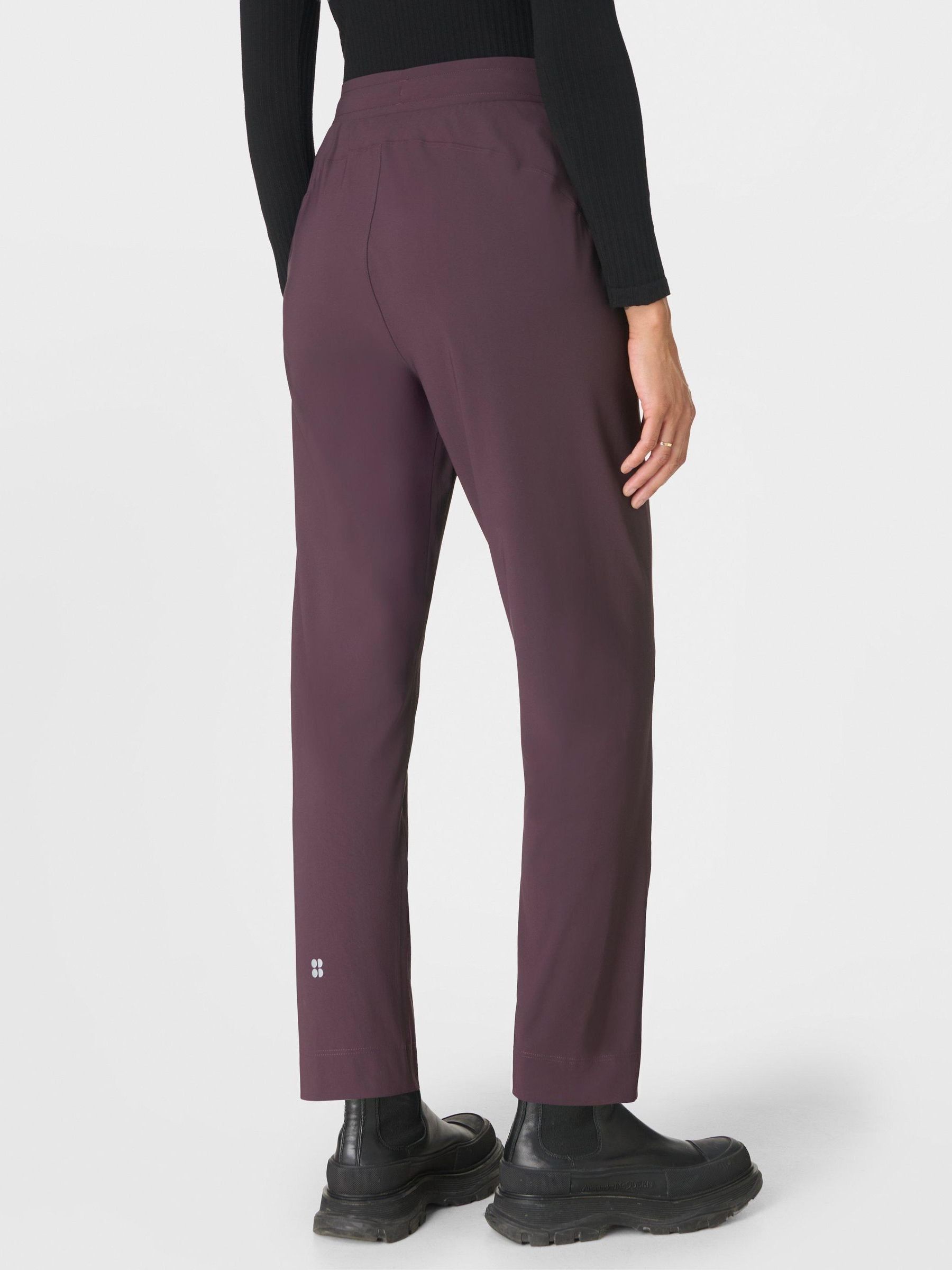 Buy Sweaty Betty Purple 27 inch inside seam Winter Explorer Trousers ...