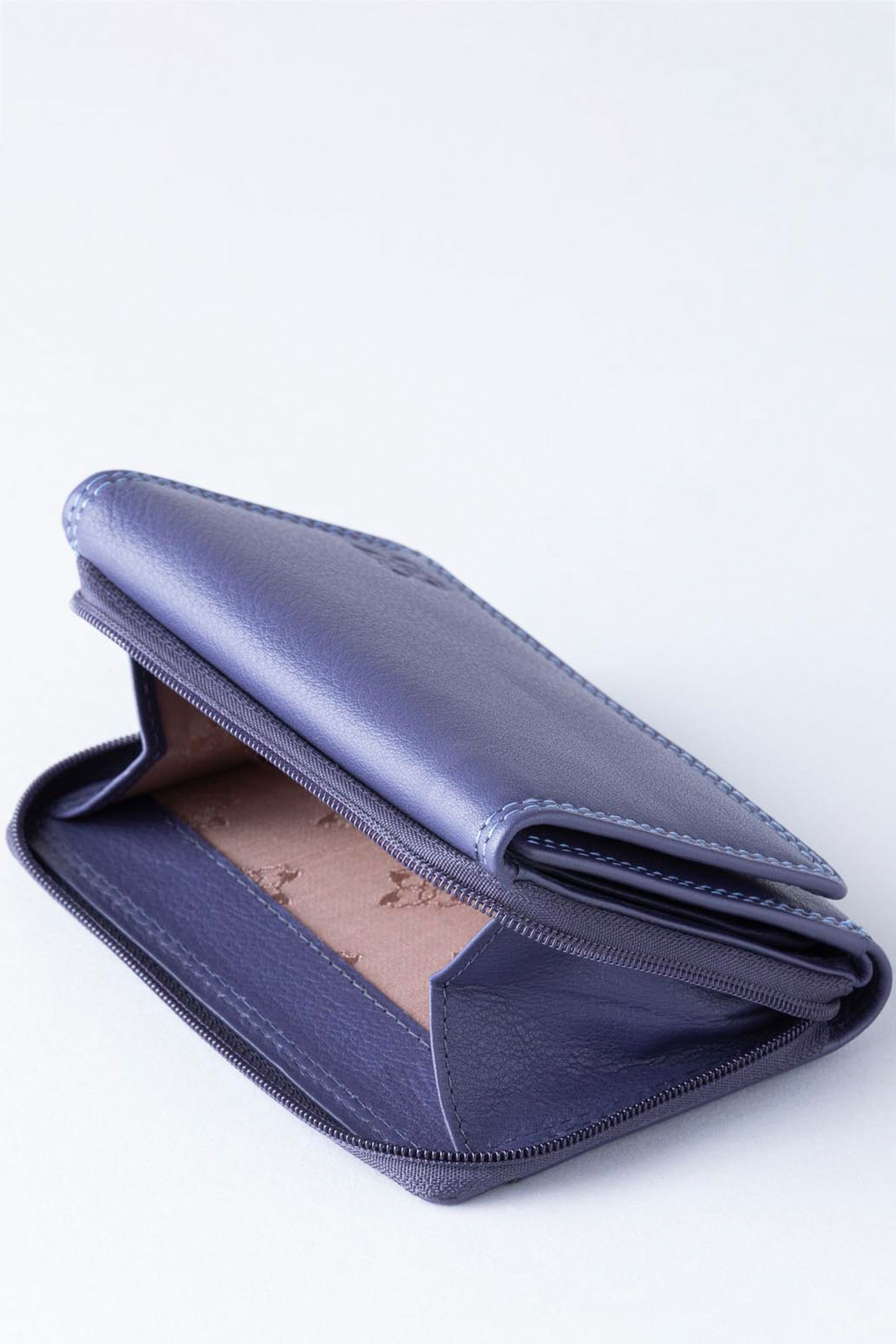 Buy Lakeland Leather Purple Small Leather Purse from the Next UK online ...