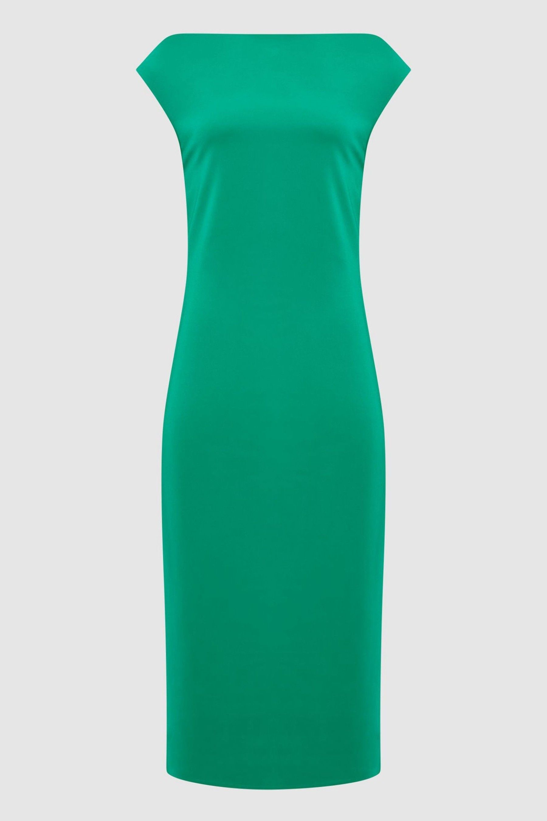Buy Reiss Green Zaria Off-Shoulder Bodycon Midi Dress from the Next UK ...