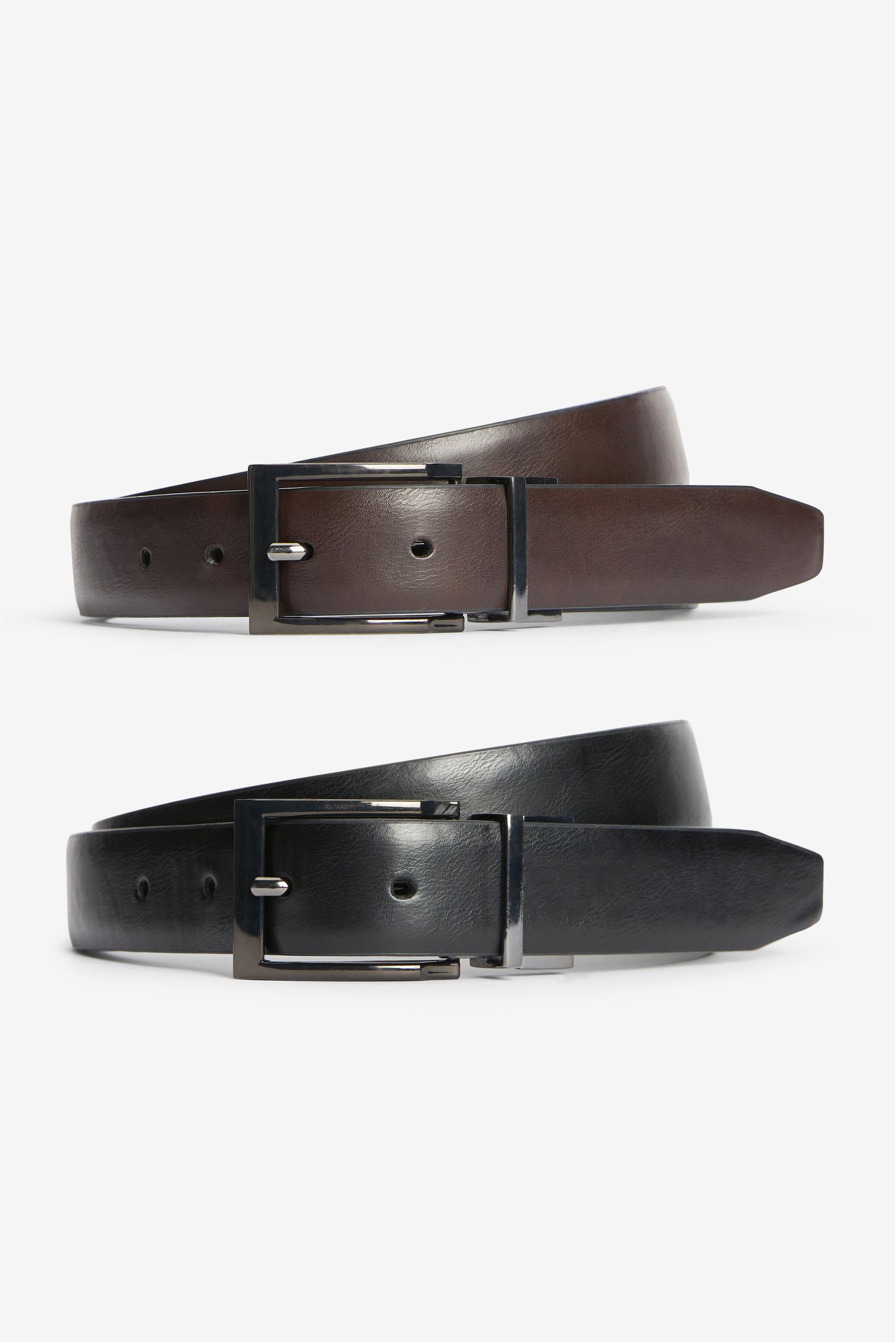 Buy Black/Brown Reversible Belt from Next Australia