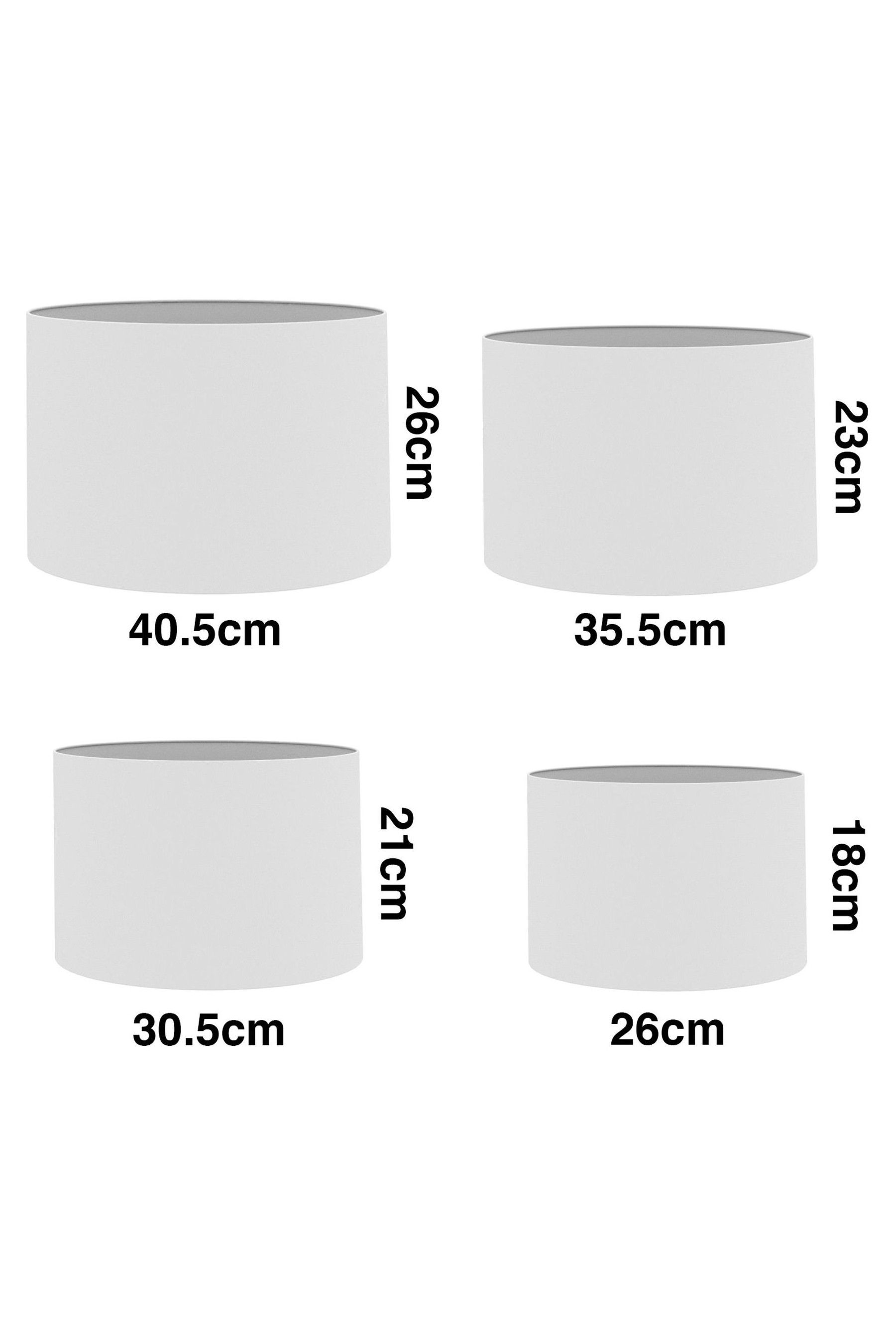 Buy Light Grey Tweedy Plain Easy Fit Shade Ceiling Light from the Next ...