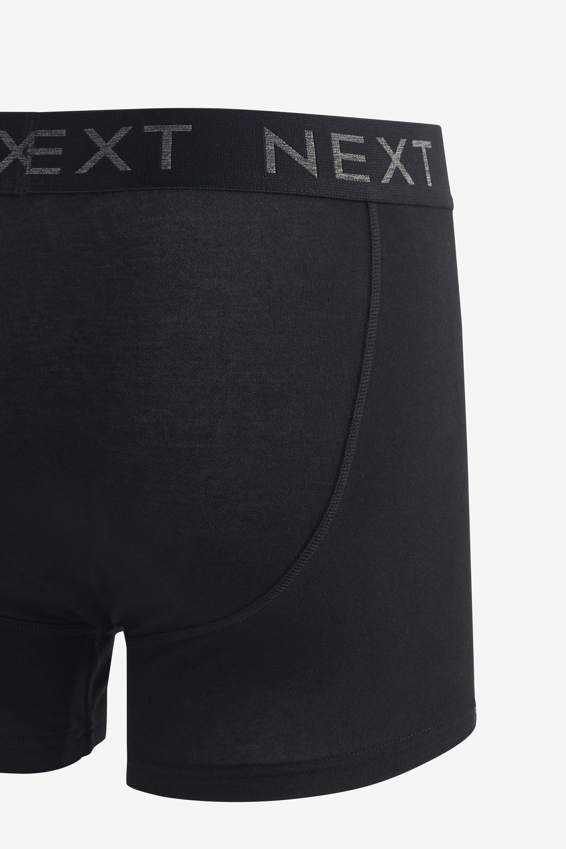 Buy Black 4 pack A-Front Cotton Rich Boxers from the Next UK online shop