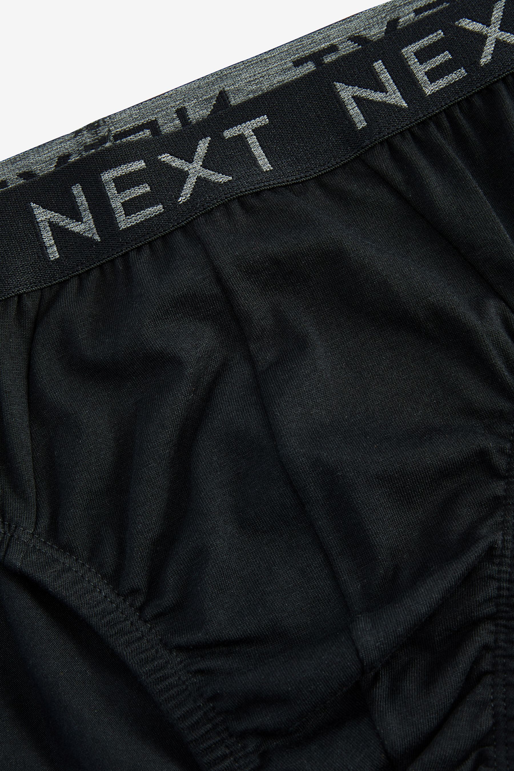 Buy Black 4 pack Cotton Rich Briefs from the Next UK online shop