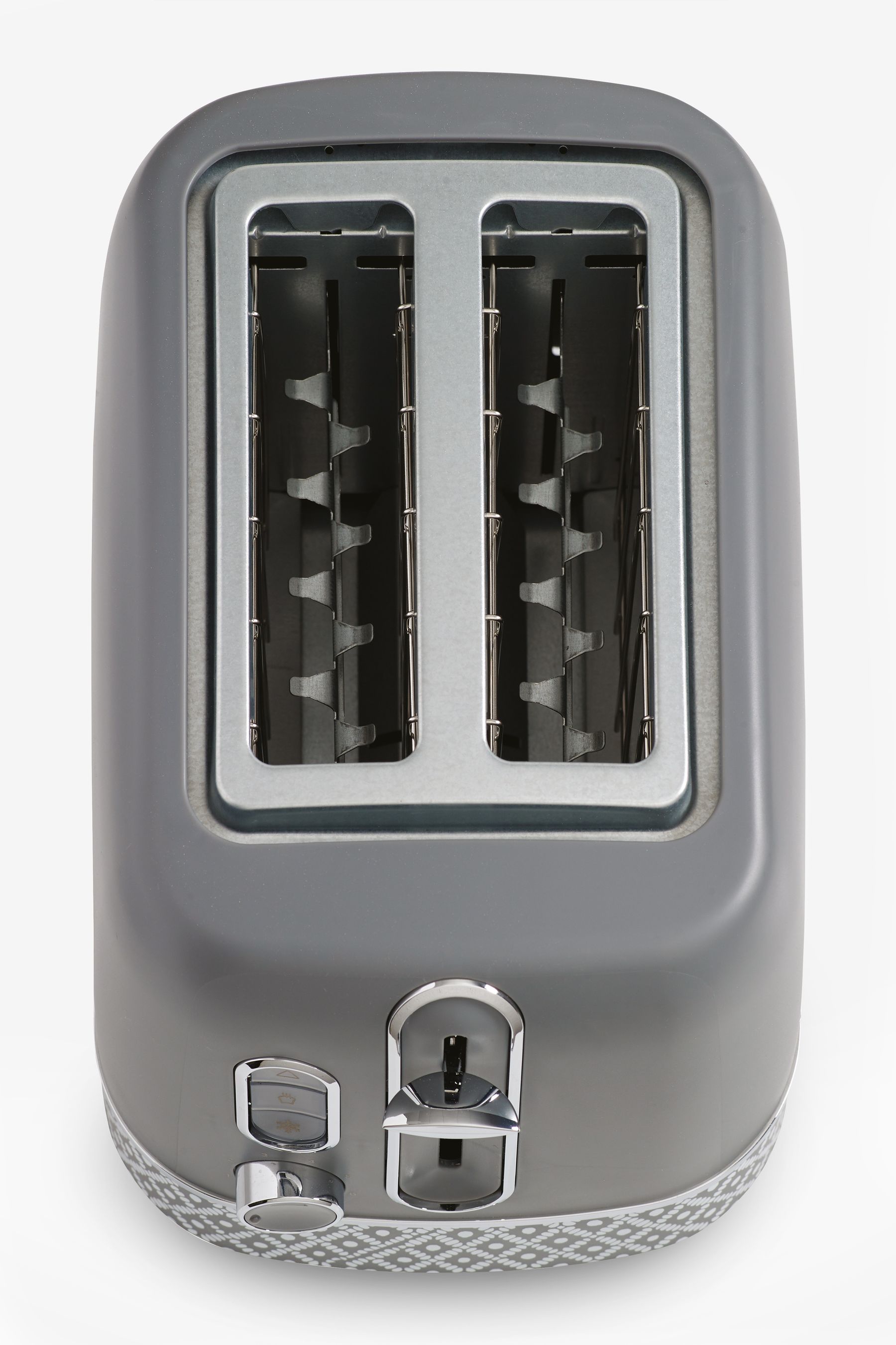 Buy Grey Geometric 2 Slice Toaster from the Next UK online shop