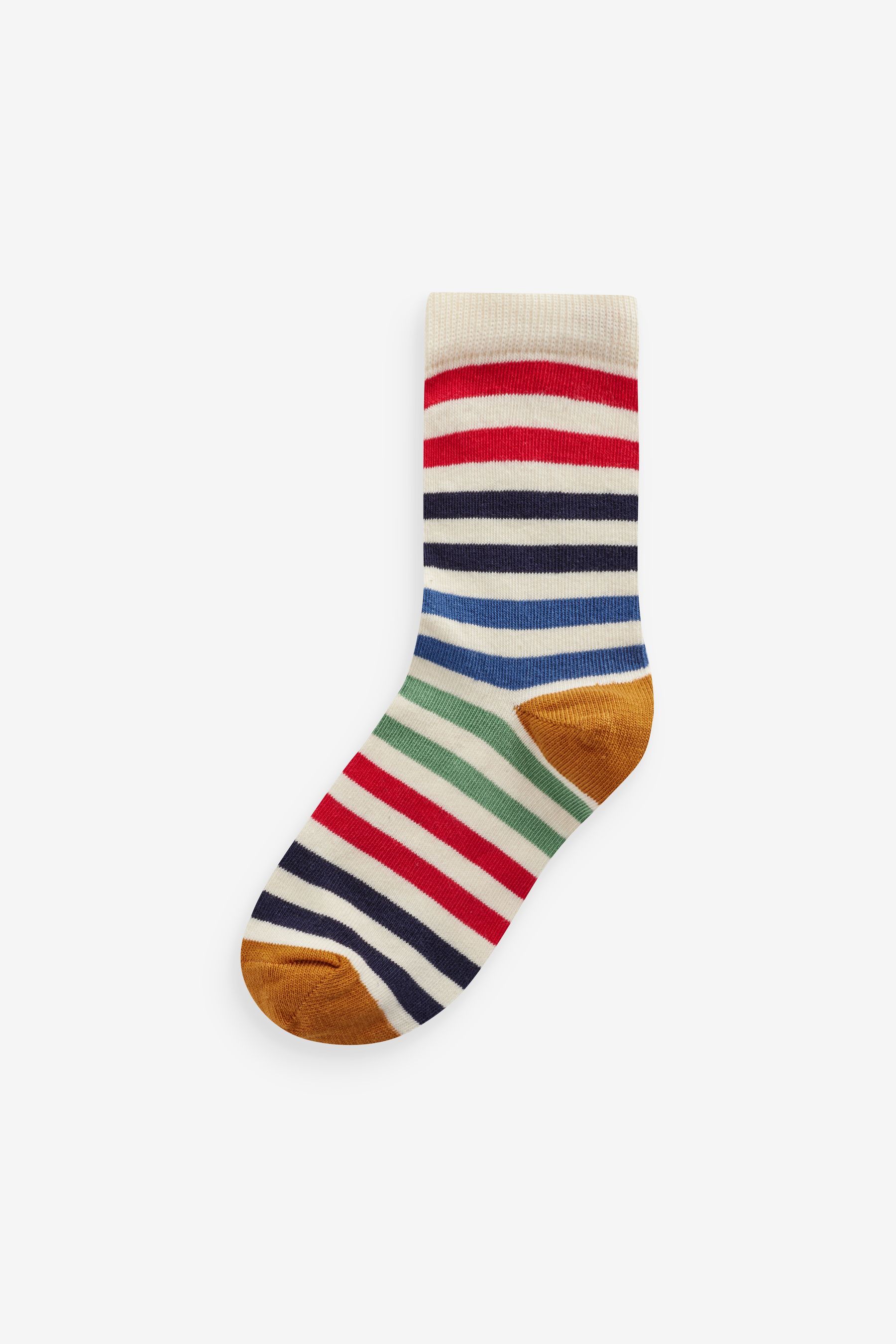 Buy Multi Stripe Transport Cotton Rich Socks 7 Pack from Next Australia