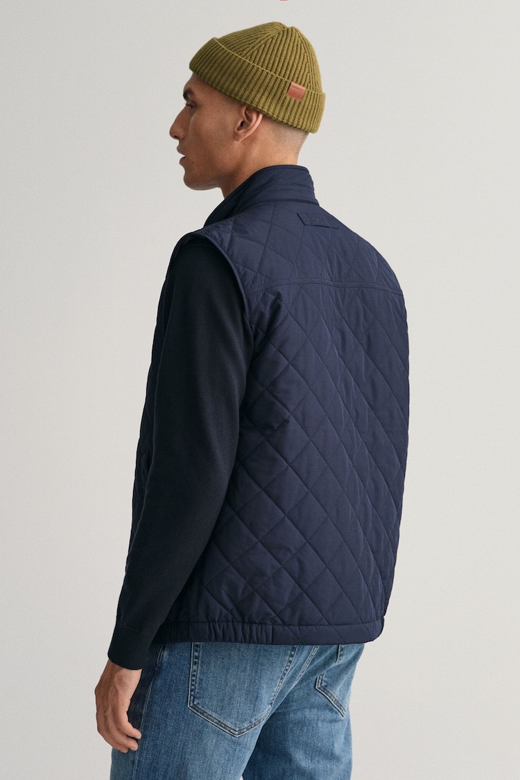 Buy GANT Navy Quilted Windcheater Jacket from the Next UK online shop