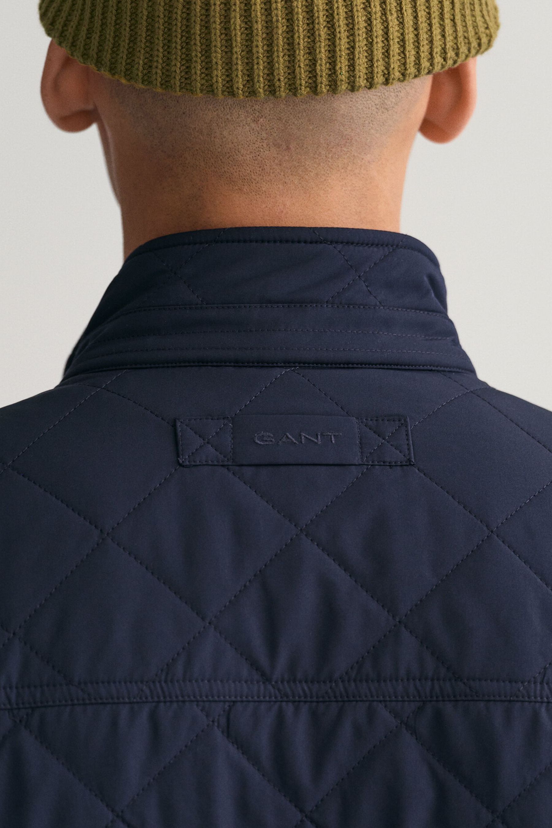 Buy GANT Navy Quilted Windcheater Jacket from the Next UK online shop